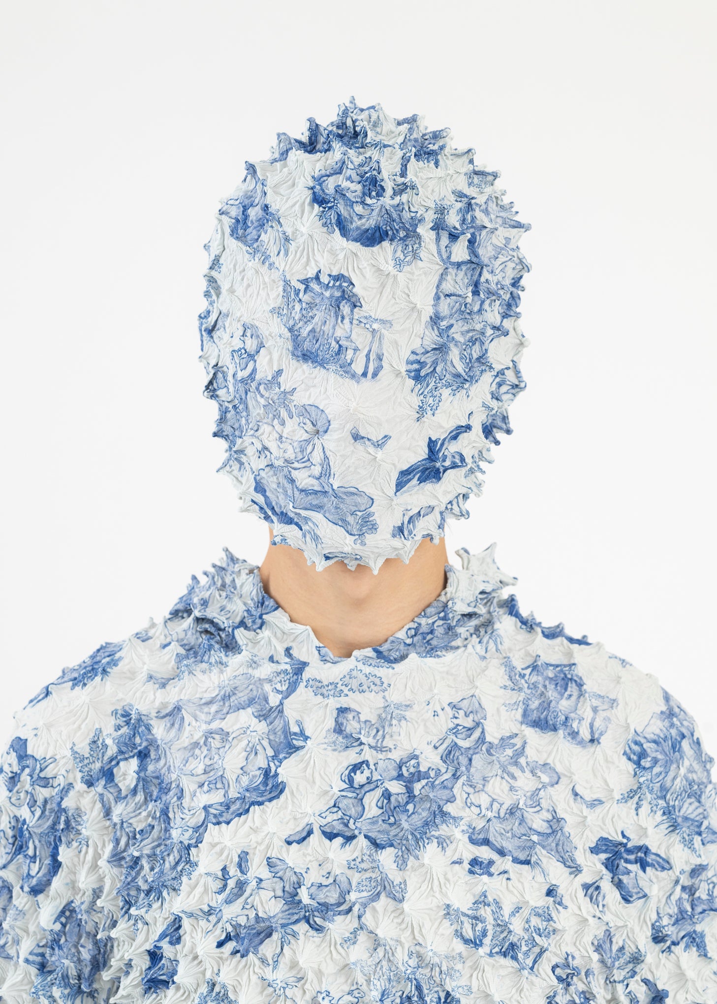 BLUE COMIC TOILE DE JOU Y SPIKY MASK – 017 Shop