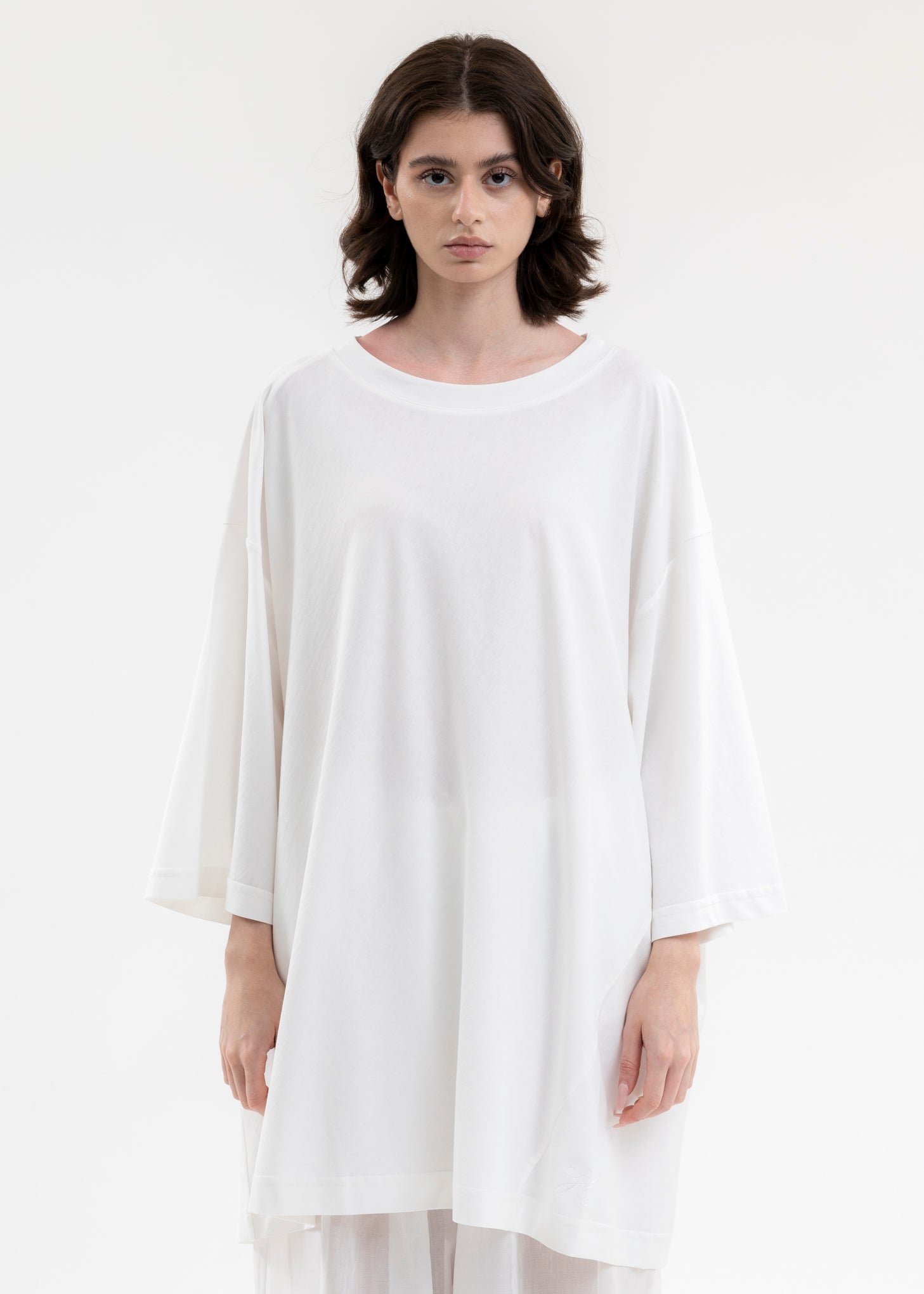 White Twisted T-Shirt – 017 Shop