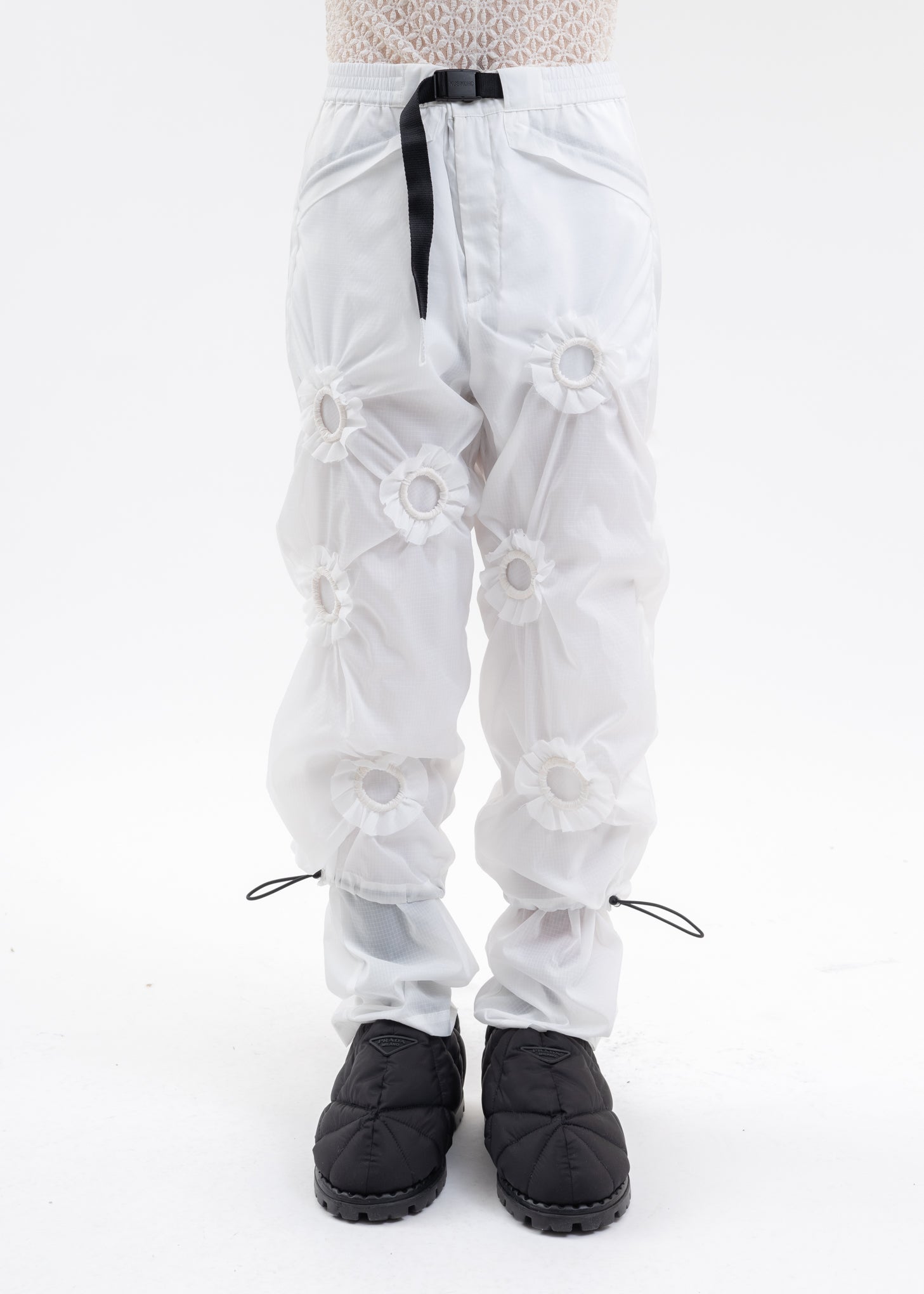 SNOW WHITE BLOOM TRACK PANTS – 017 Shop