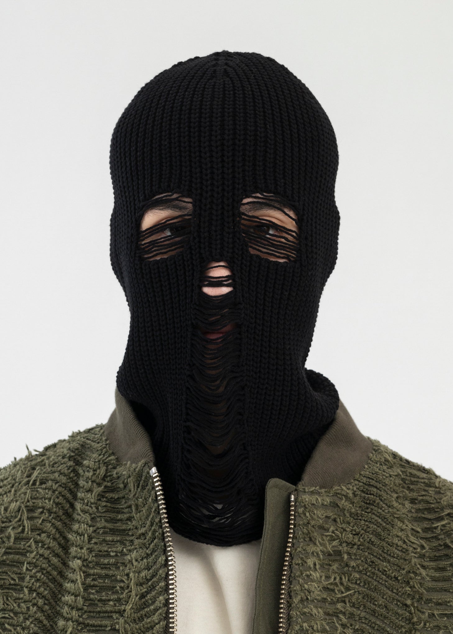 Black Giant Soldier Balaclava / Beanie – 017 Shop
