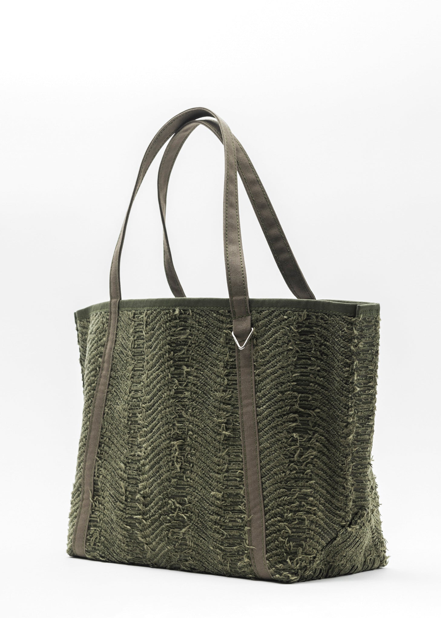 Khaki Wave Ox Tote Bag – 017 Shop