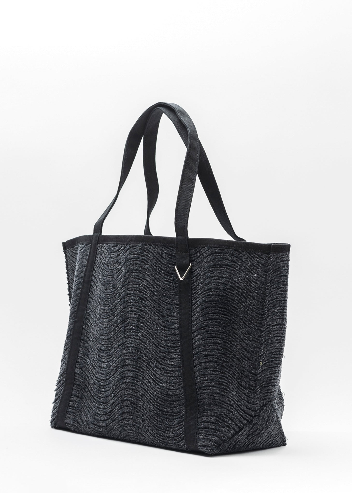 Black Wave Ox Tote Bag – 017 Shop