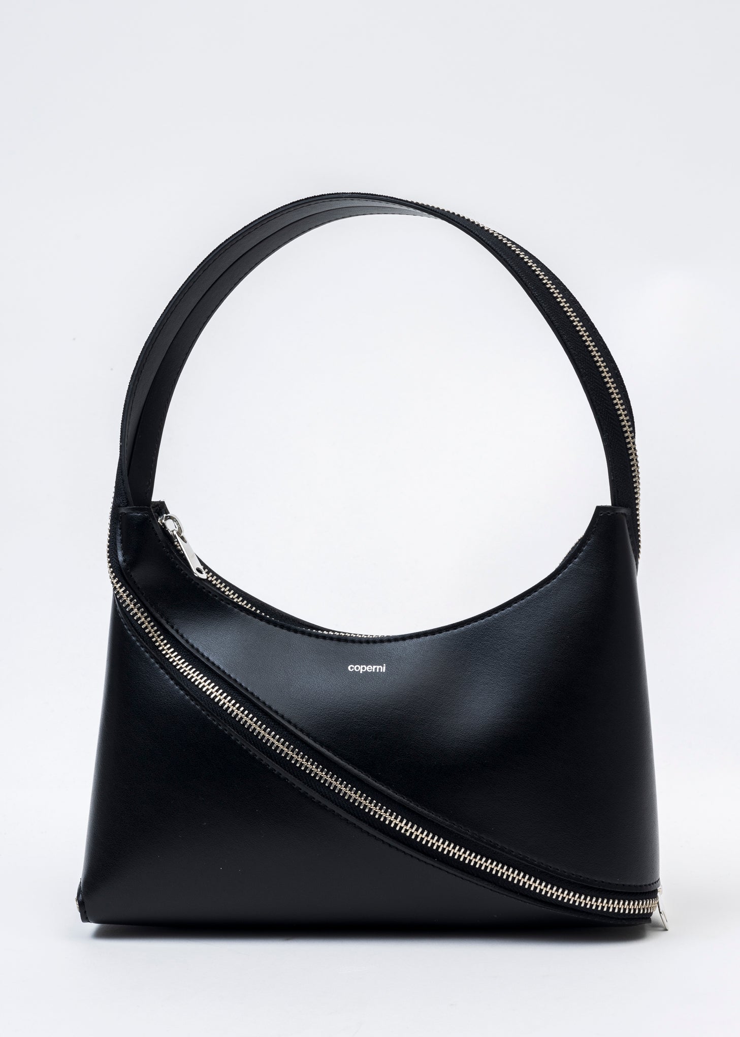 BLACK ZIP BAGUETTE BAG – 017 Shop