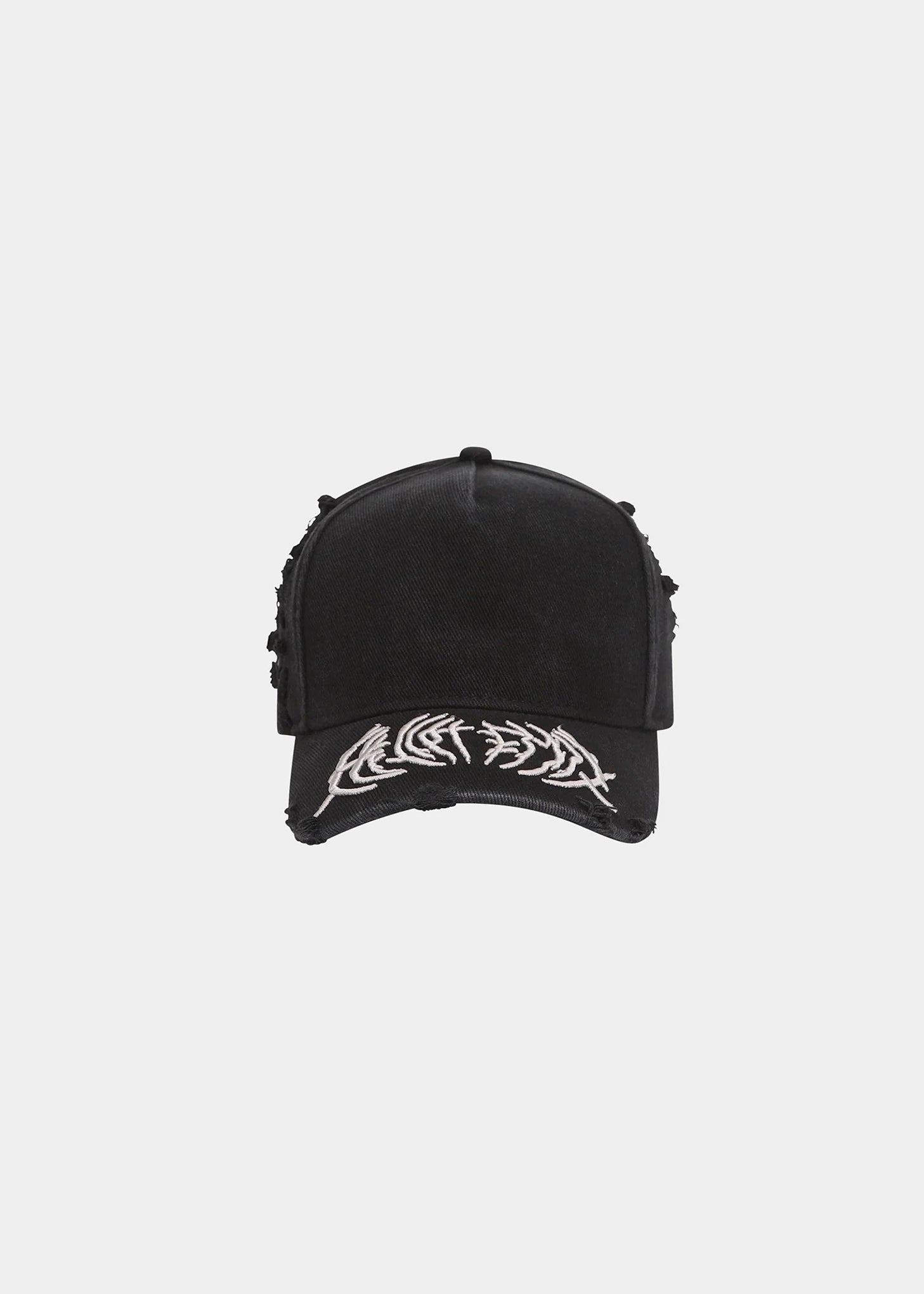 BLACK DISTORTED CAP – 017 Shop