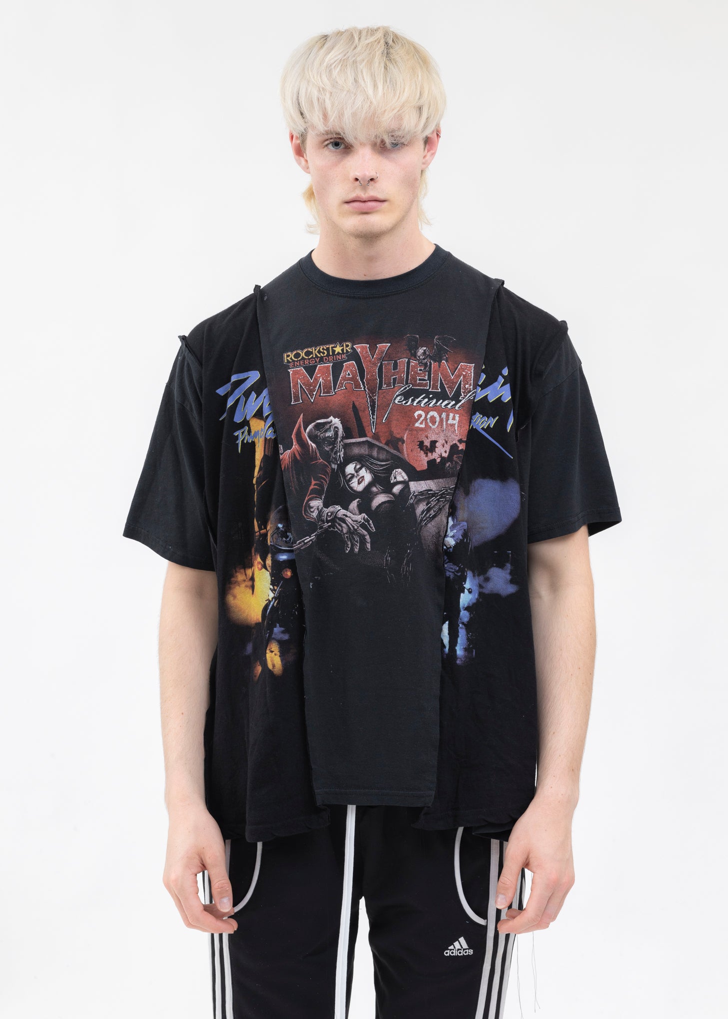 Black Wide Band Tee - Style 1 – 017 Shop