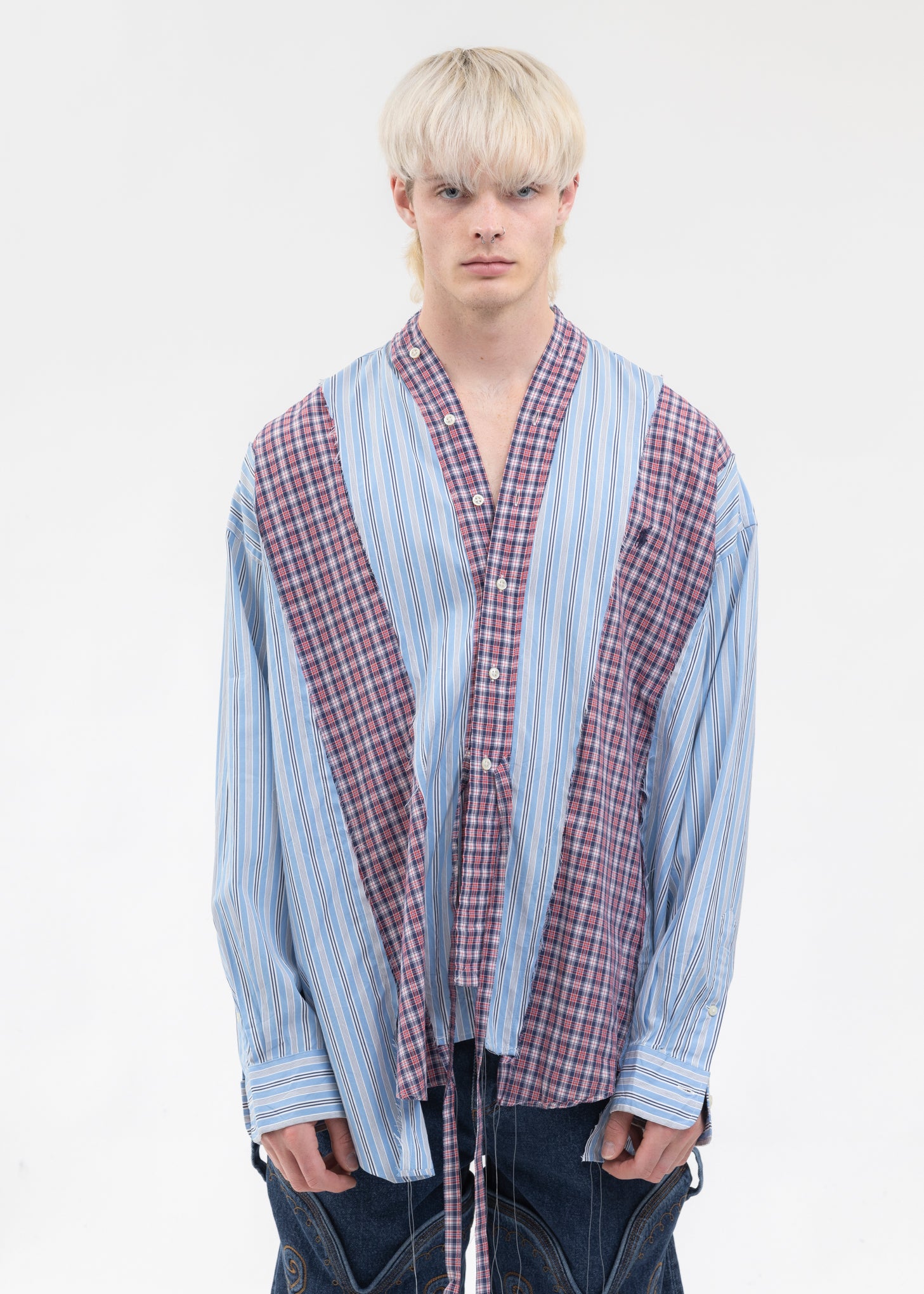 Check Docking Wide RL Samue Shirts -Style 1 – 017 Shop