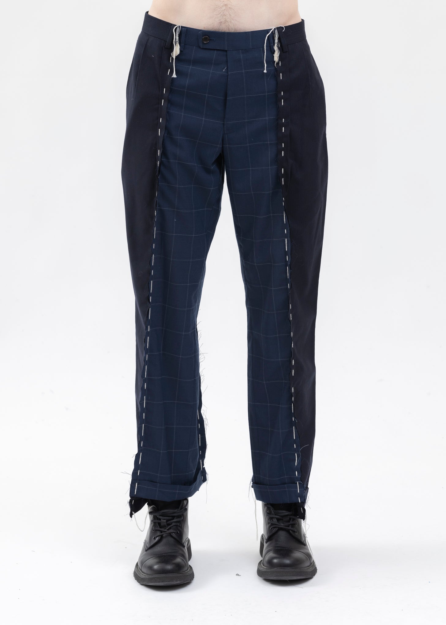 Docking Wide Stitch Slacks Pants -Style 4 – 017 Shop