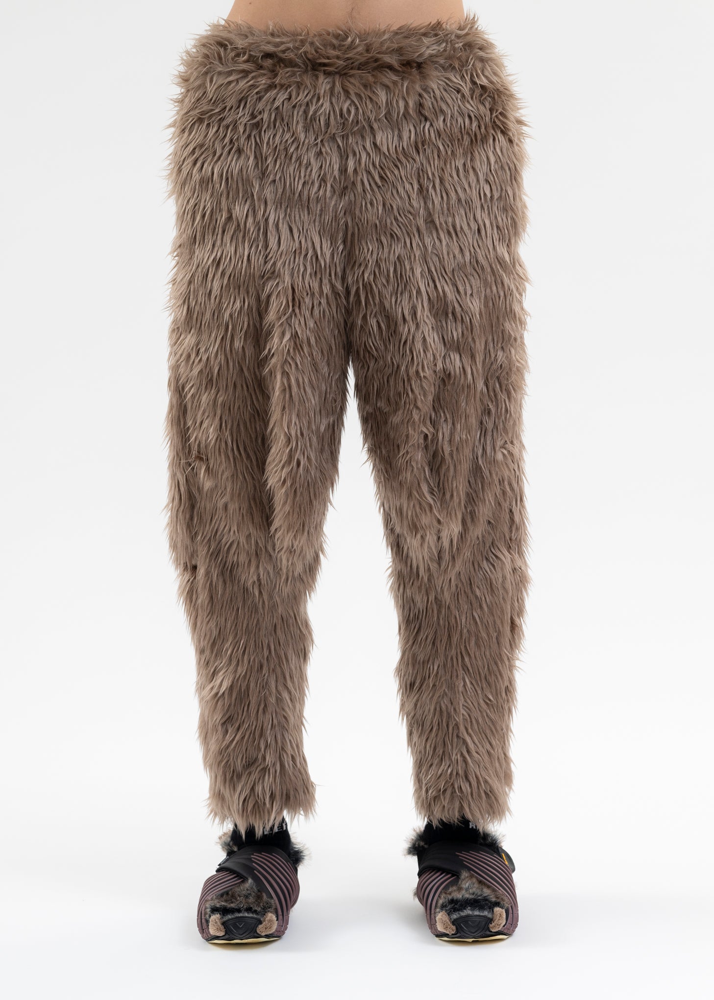 BEIGE BEASTLY LEGS FUR PANT – 017 Shop