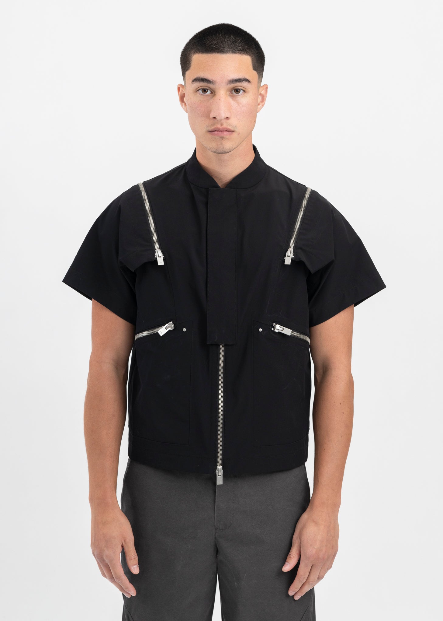 BLACK ANOPHYTE TECHNICAL VEST – 017 Shop