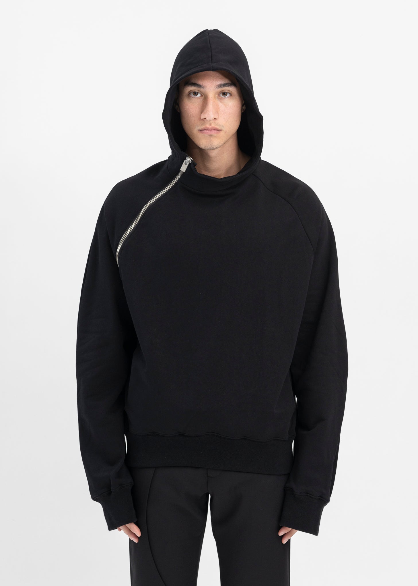 BLACK SEQUENCE ZIP HOODIE – 017 Shop