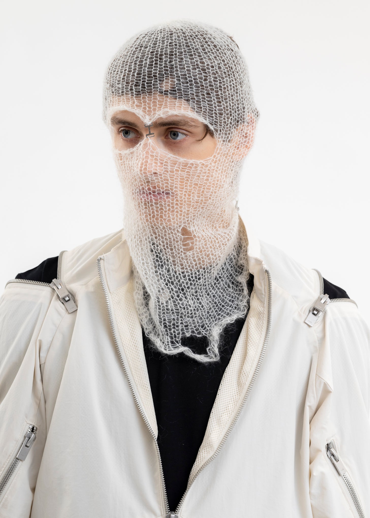 WHITE KAOLIN BALACLAVA – 017 Shop