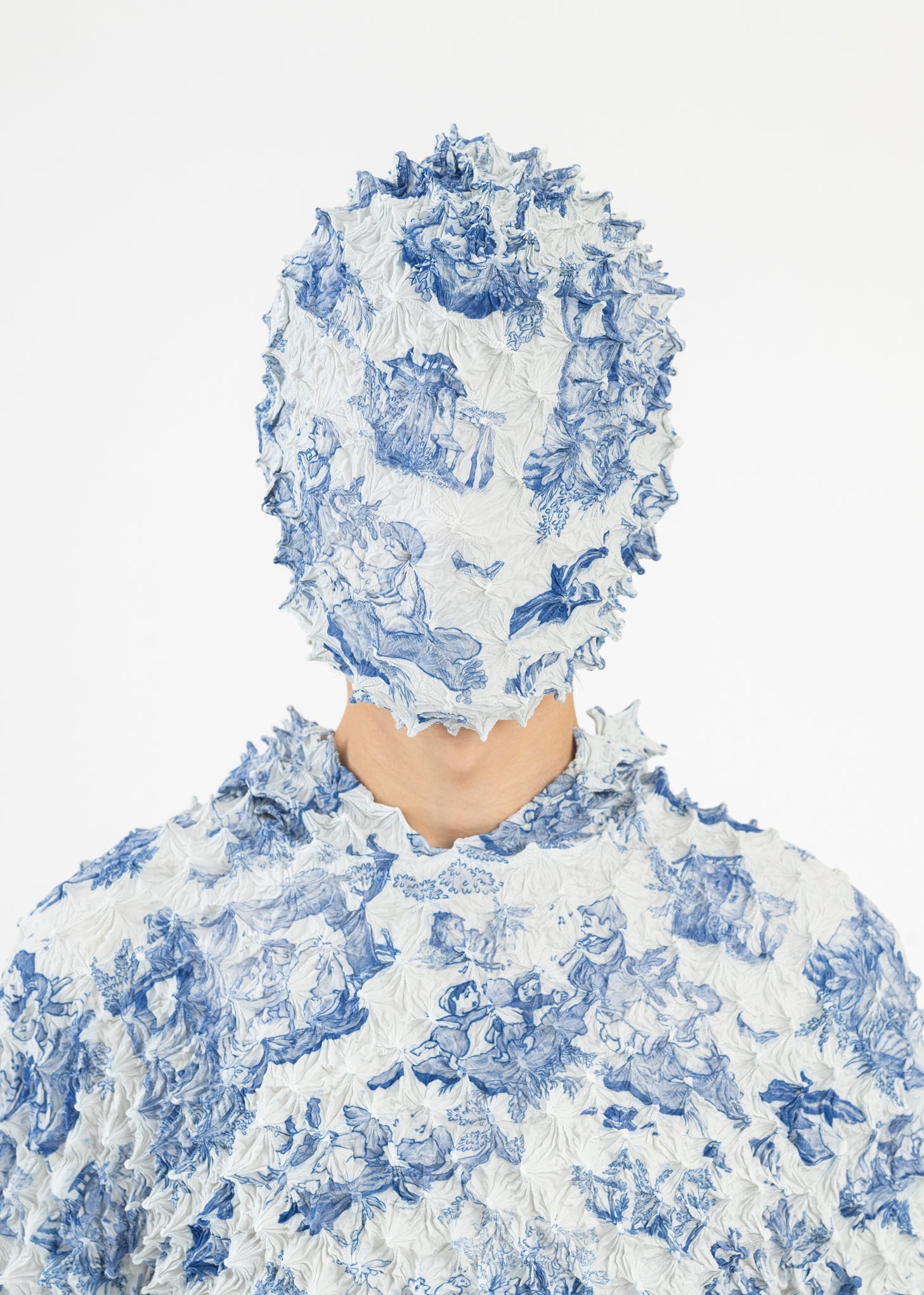 BLUE COMIC TOILE DE JOU Y SPIKY MASK – 017 Shop