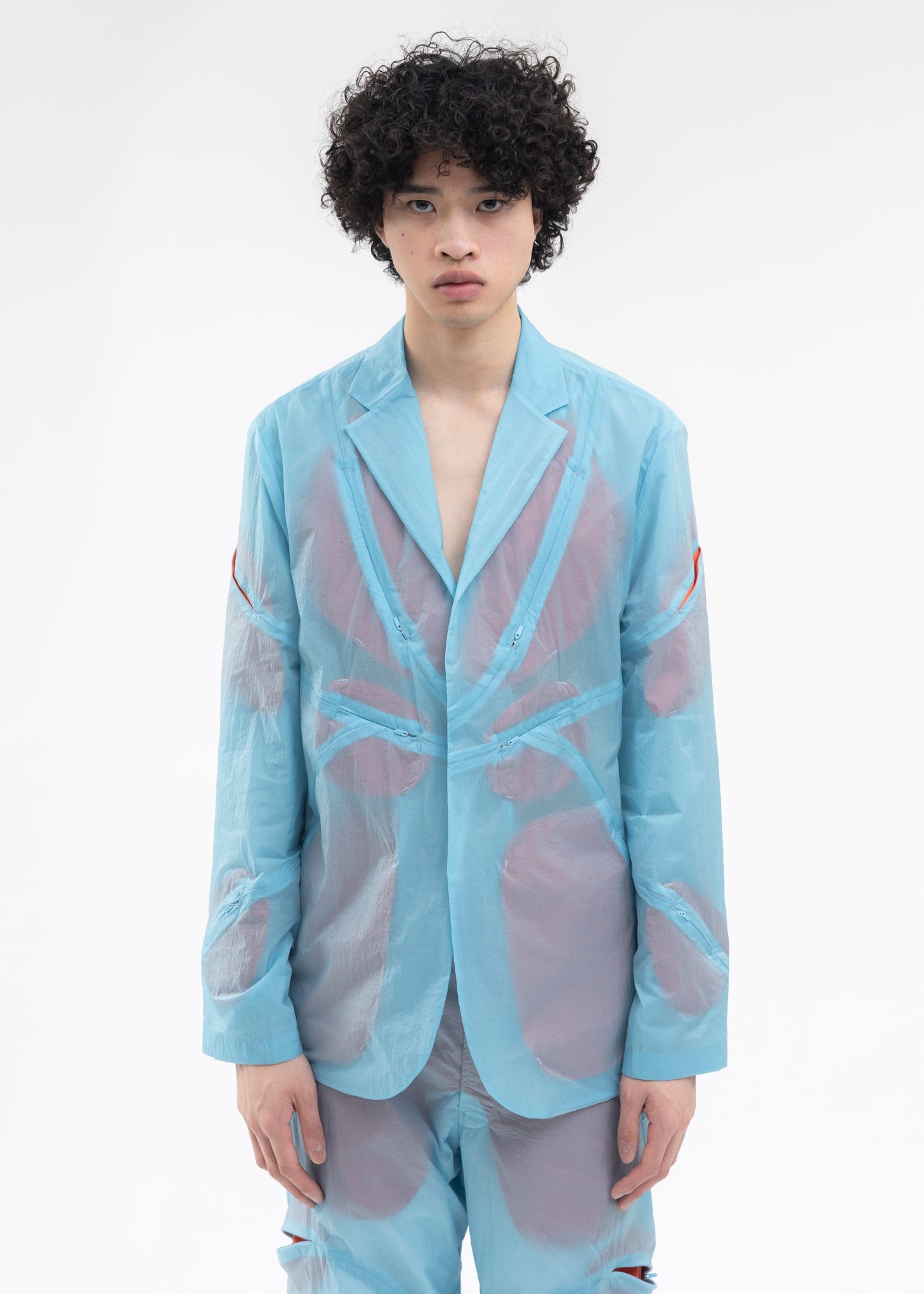 5.0+ JACKET CENTER (SKY/RED) – 017 Shop