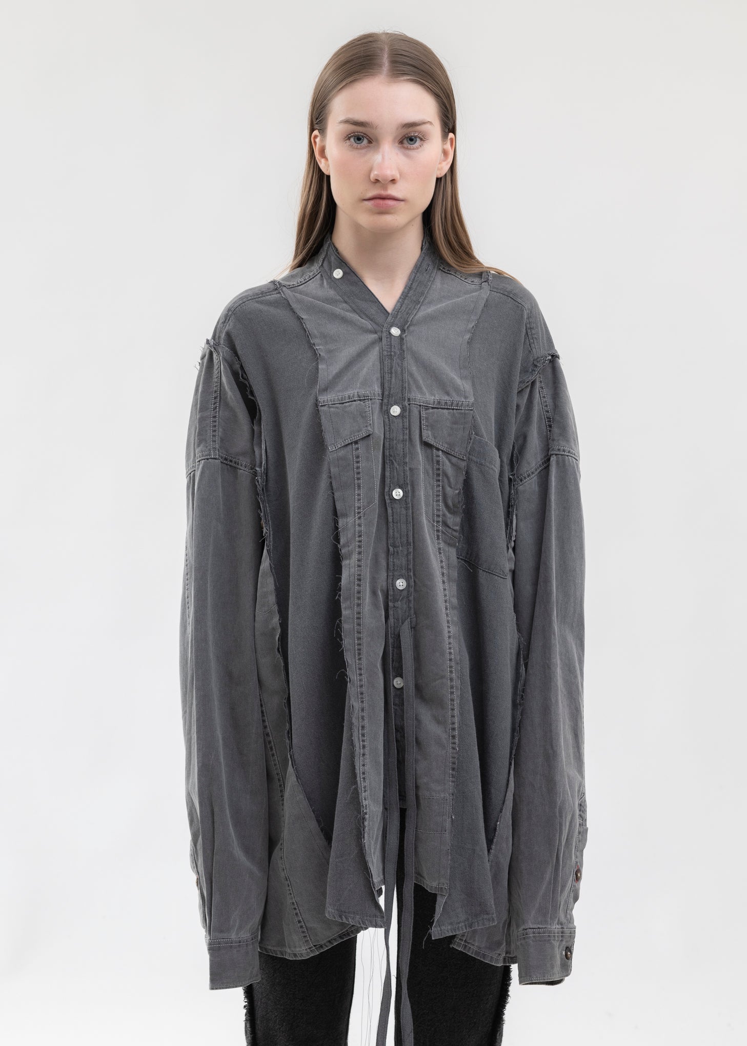 Black Docking Wide Denim Samue Shirts -Style 1 – 017 Shop