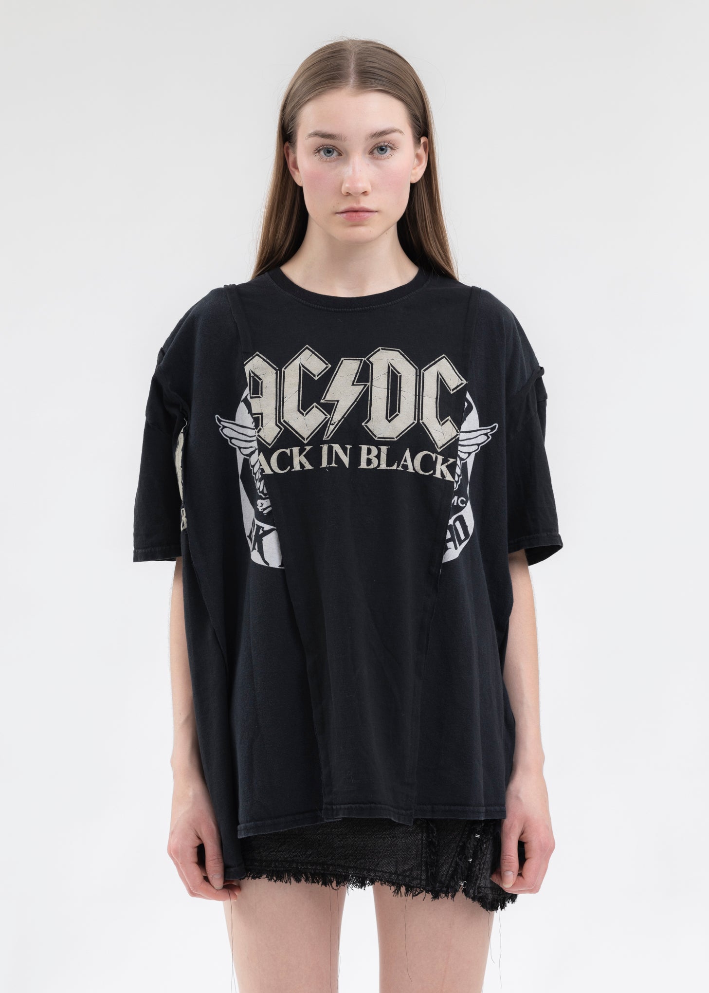 Black Layered Band Tee - Style 2 – 017 Shop