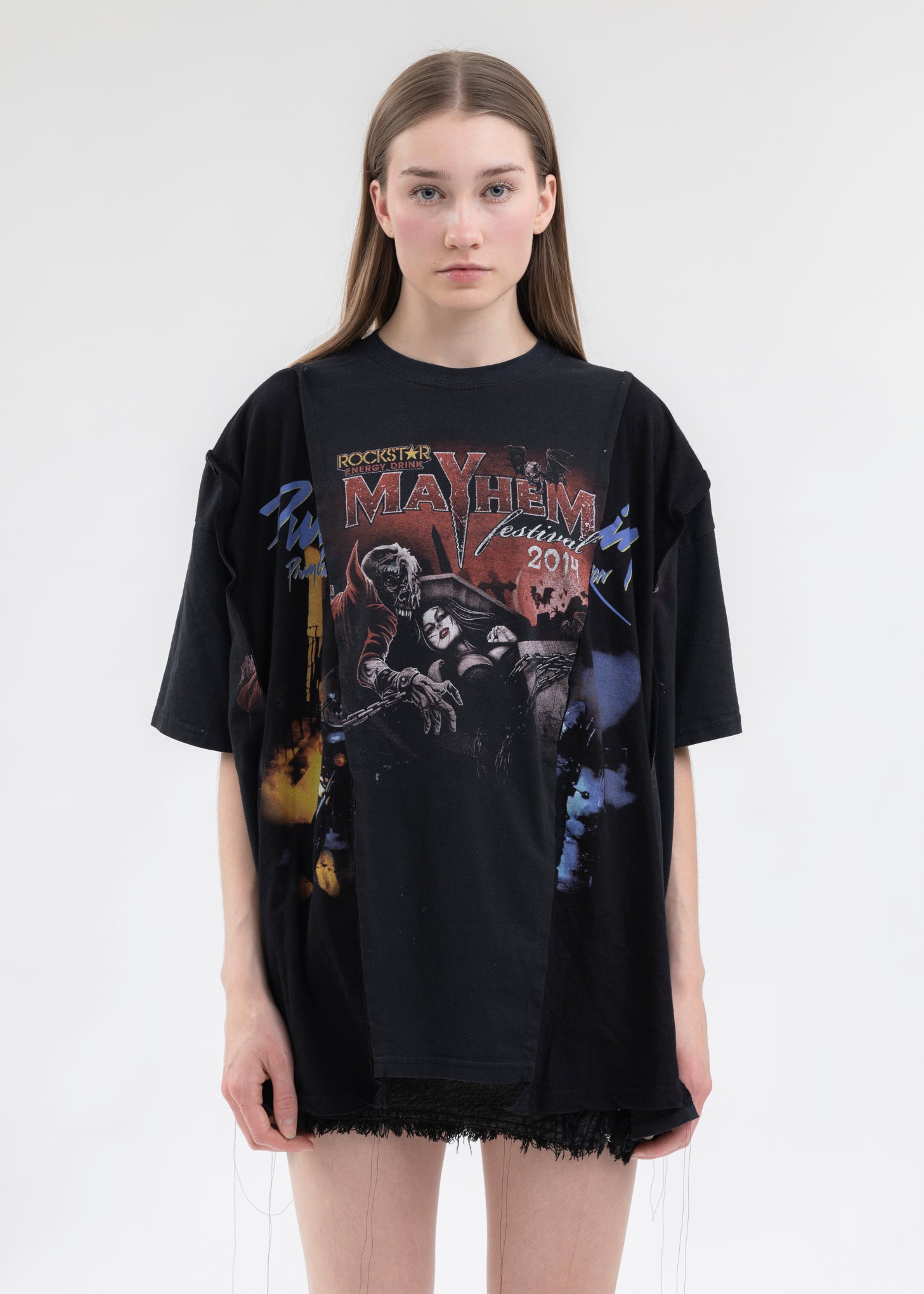 Black Wide Band Tee - Style 1 – 017 Shop