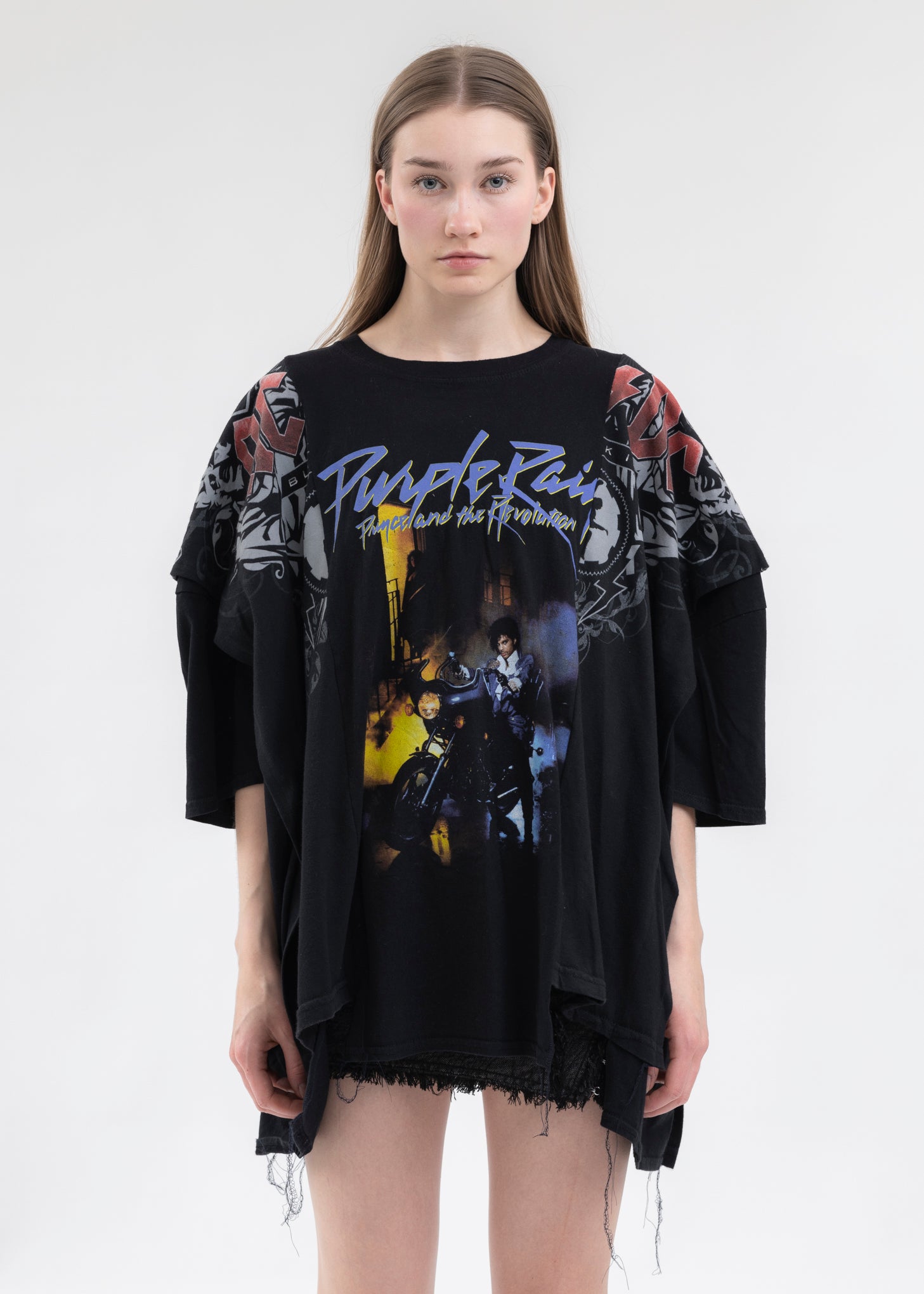 Black Wide Band Tee - Style 2 – 017 Shop