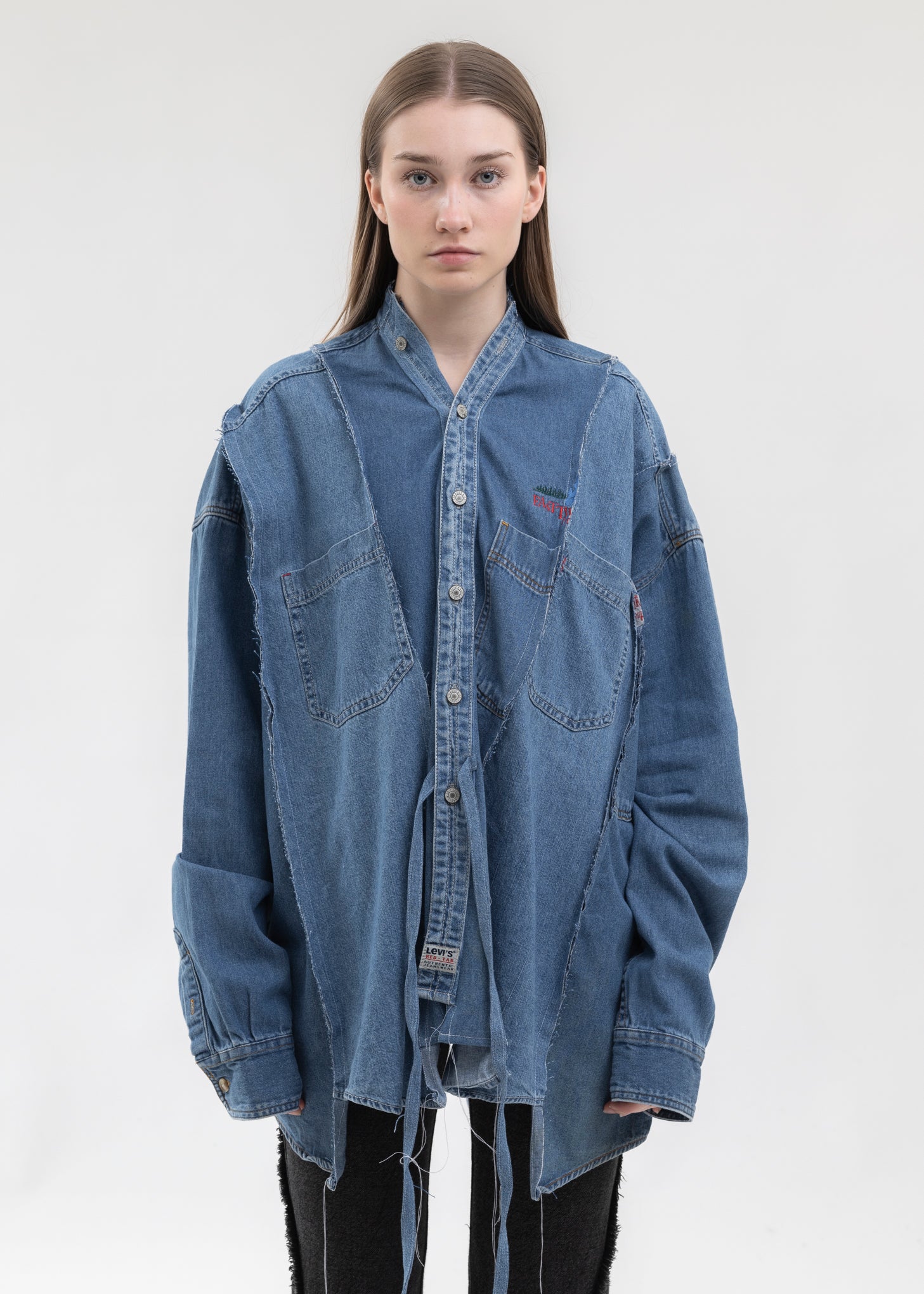 Indigo Docking Wide Denim Samue Shirts -Style 1 – 017 Shop