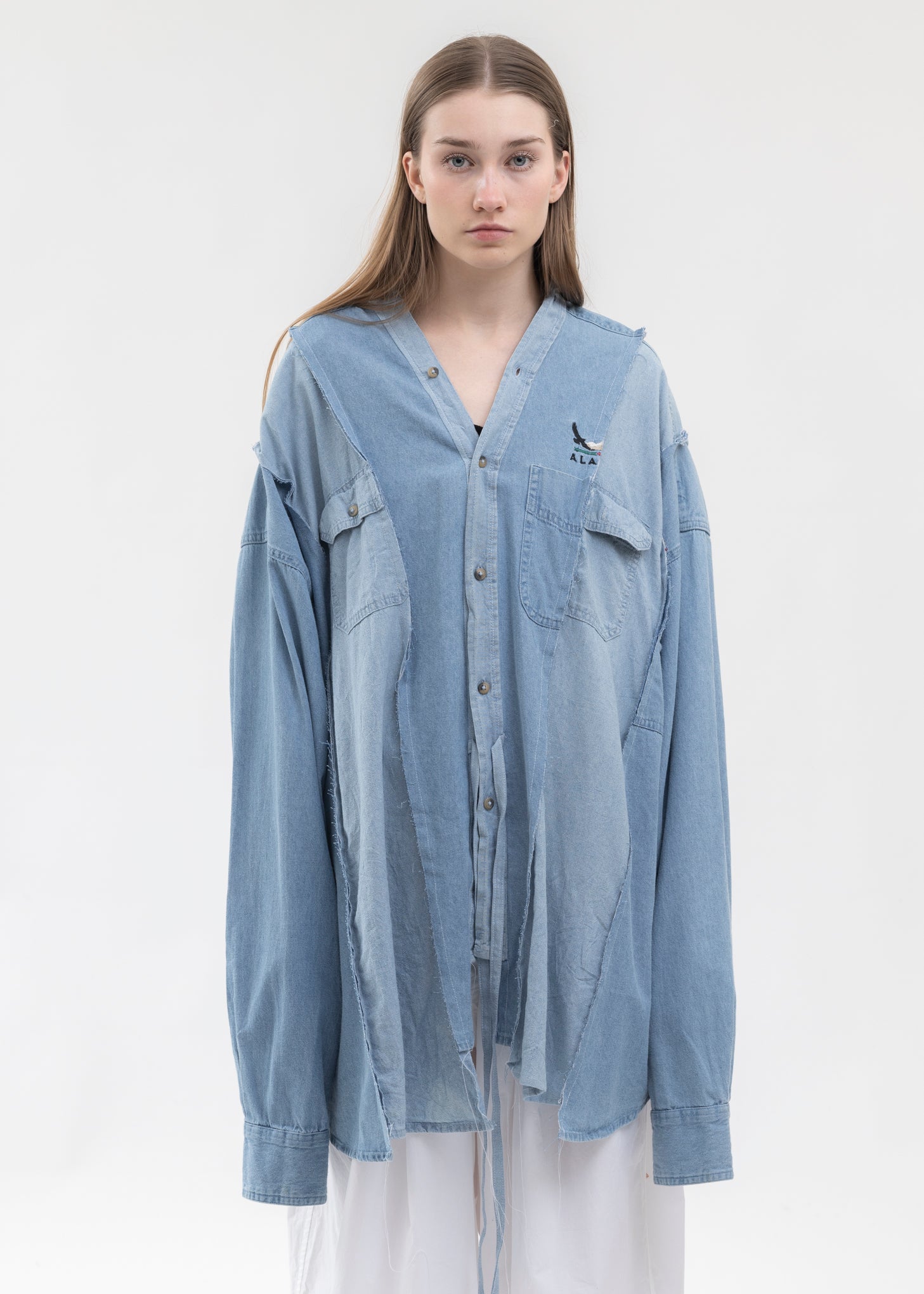 Indigo Docking Wide Denim Samue Shirts -Style 3 – 017 Shop