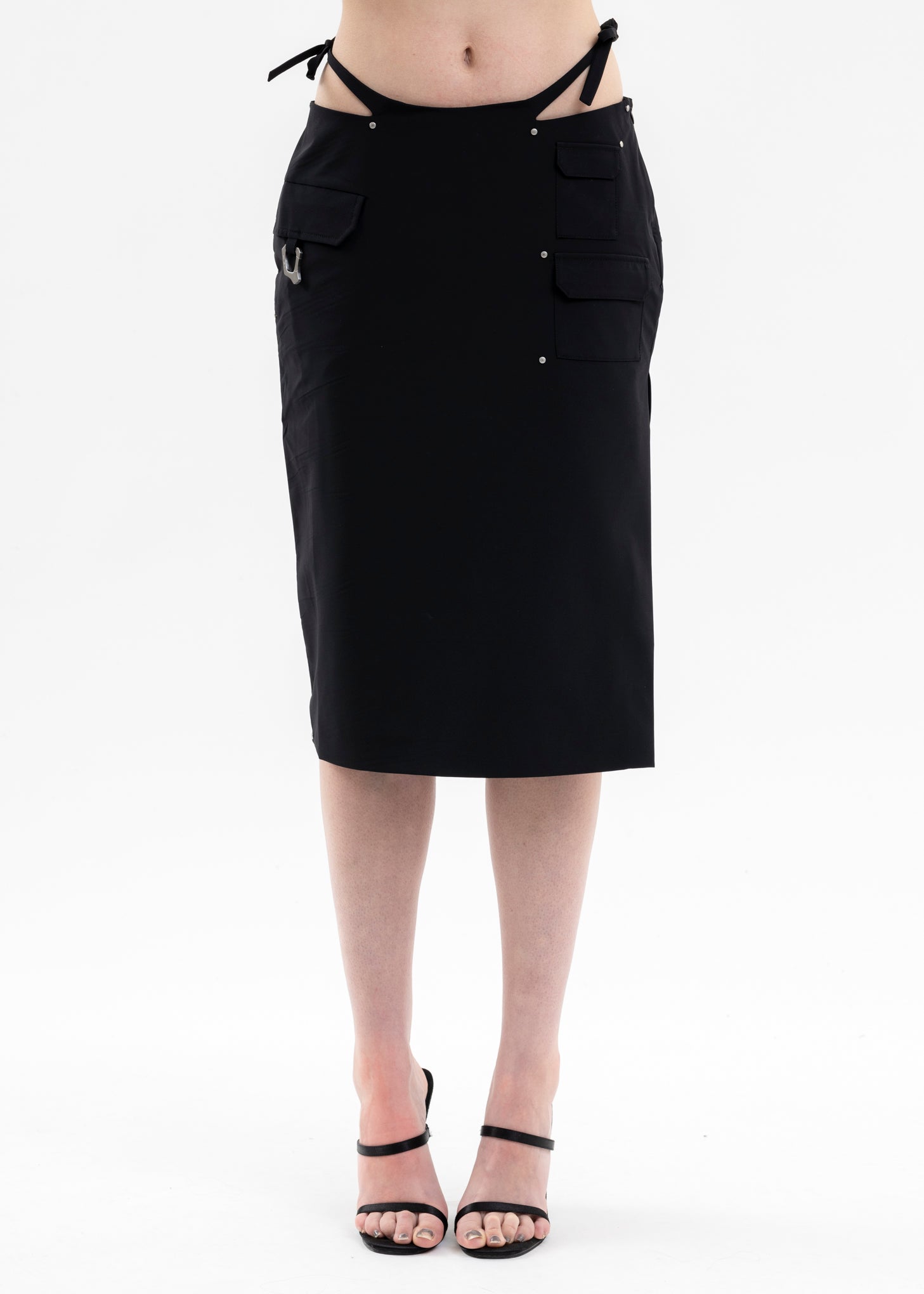 BLACK MIRE SKIRT – 017 Shop