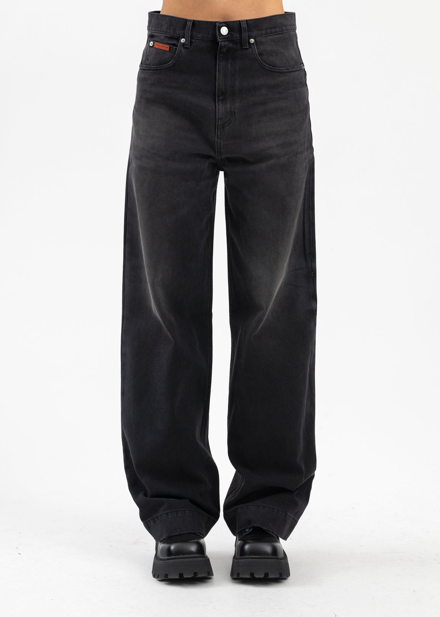 COWBOY WASH WIDE LEG JEANS – 017 Shop