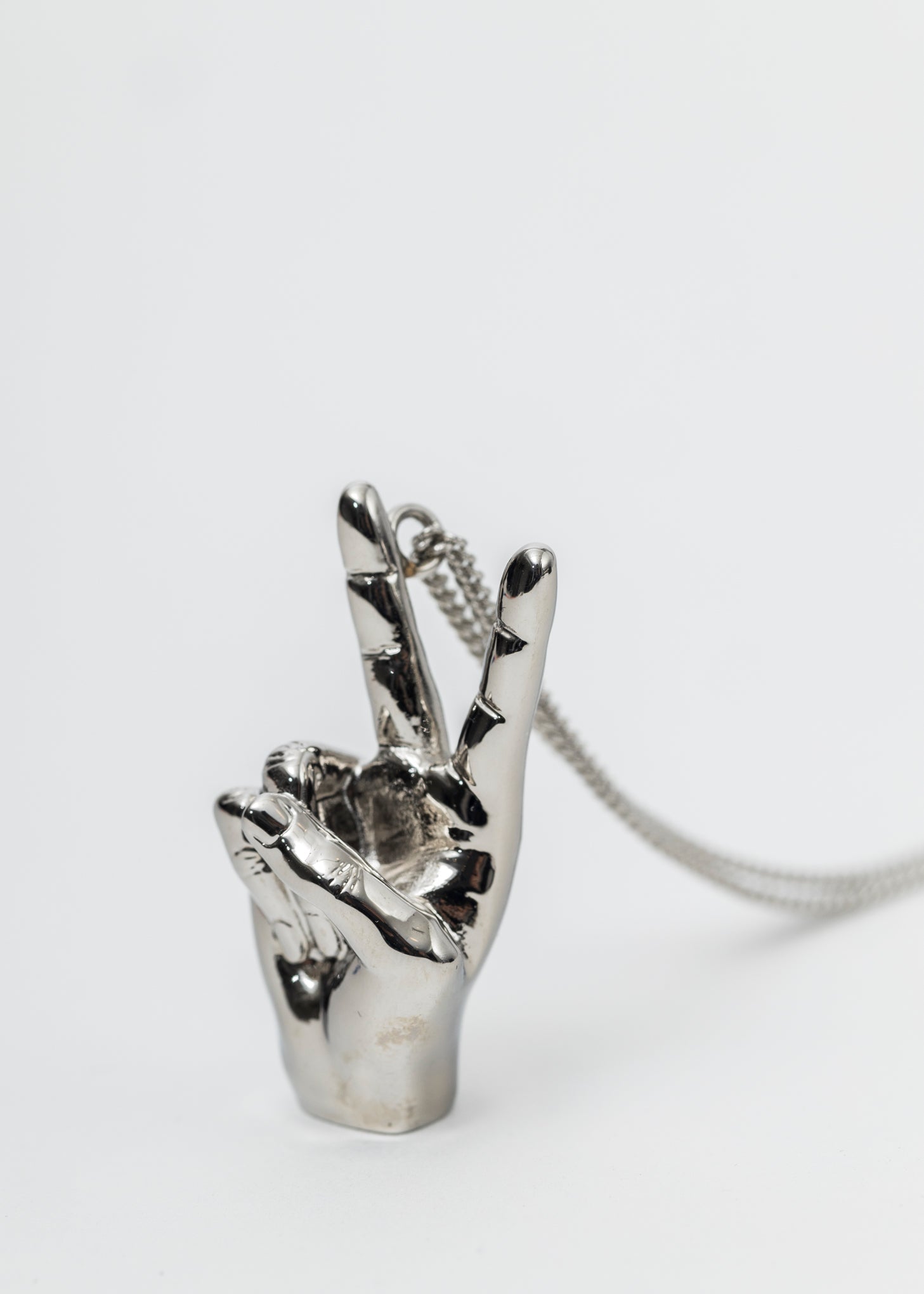 SILVER MINI PEACE PENDANT NECKLACE – 017 Shop