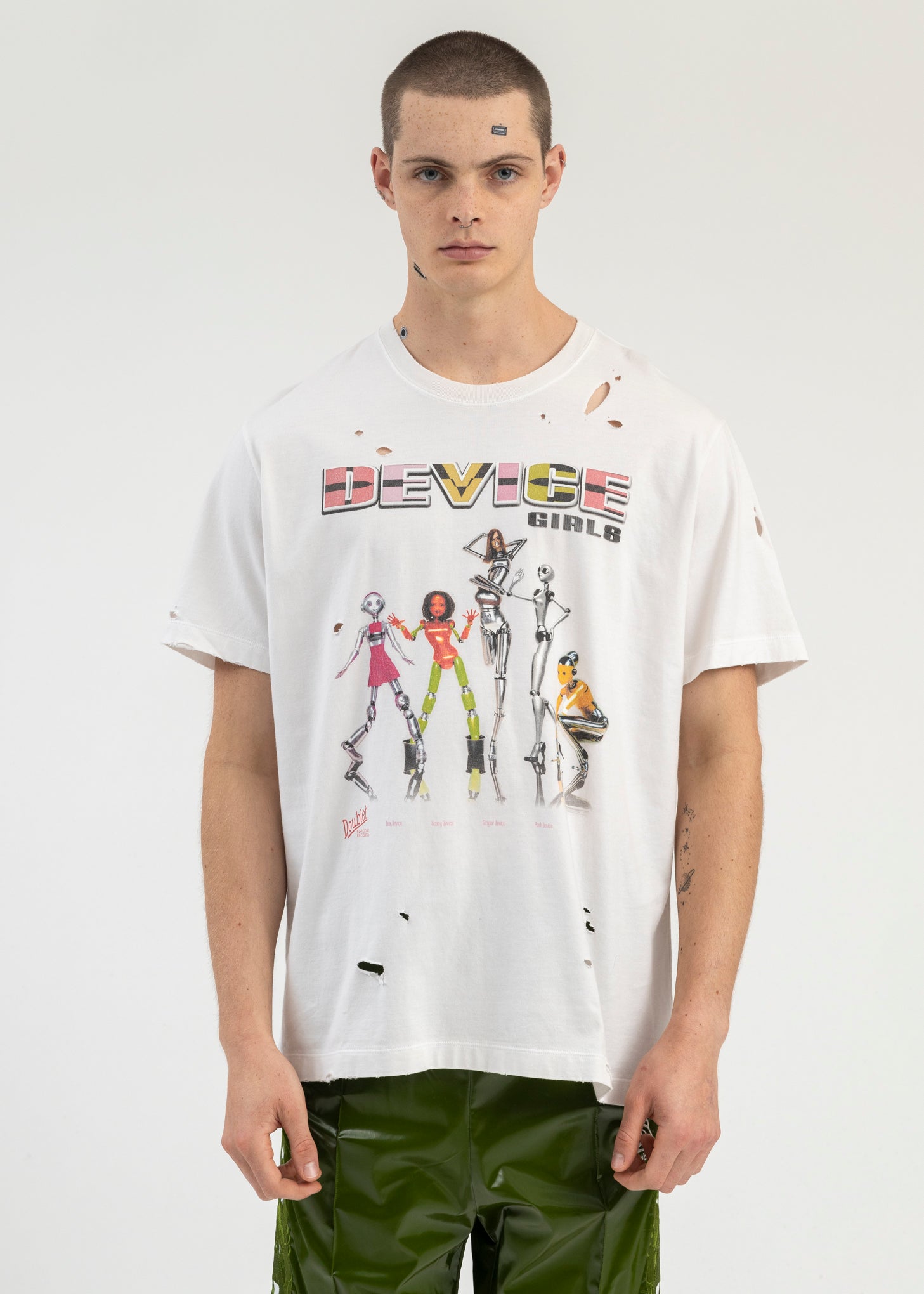WHITE DOUBLET x PZ TODAY "DEVICE GIRLS" T-SHIRT – 017 Shop