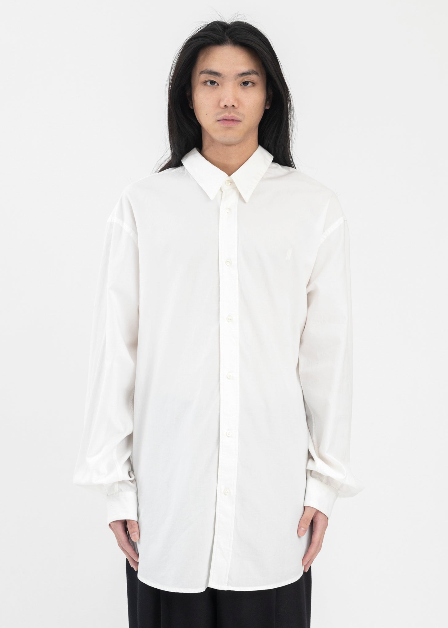 Off White Strips Two-Sided Buttoned Shirt – 017 Shop