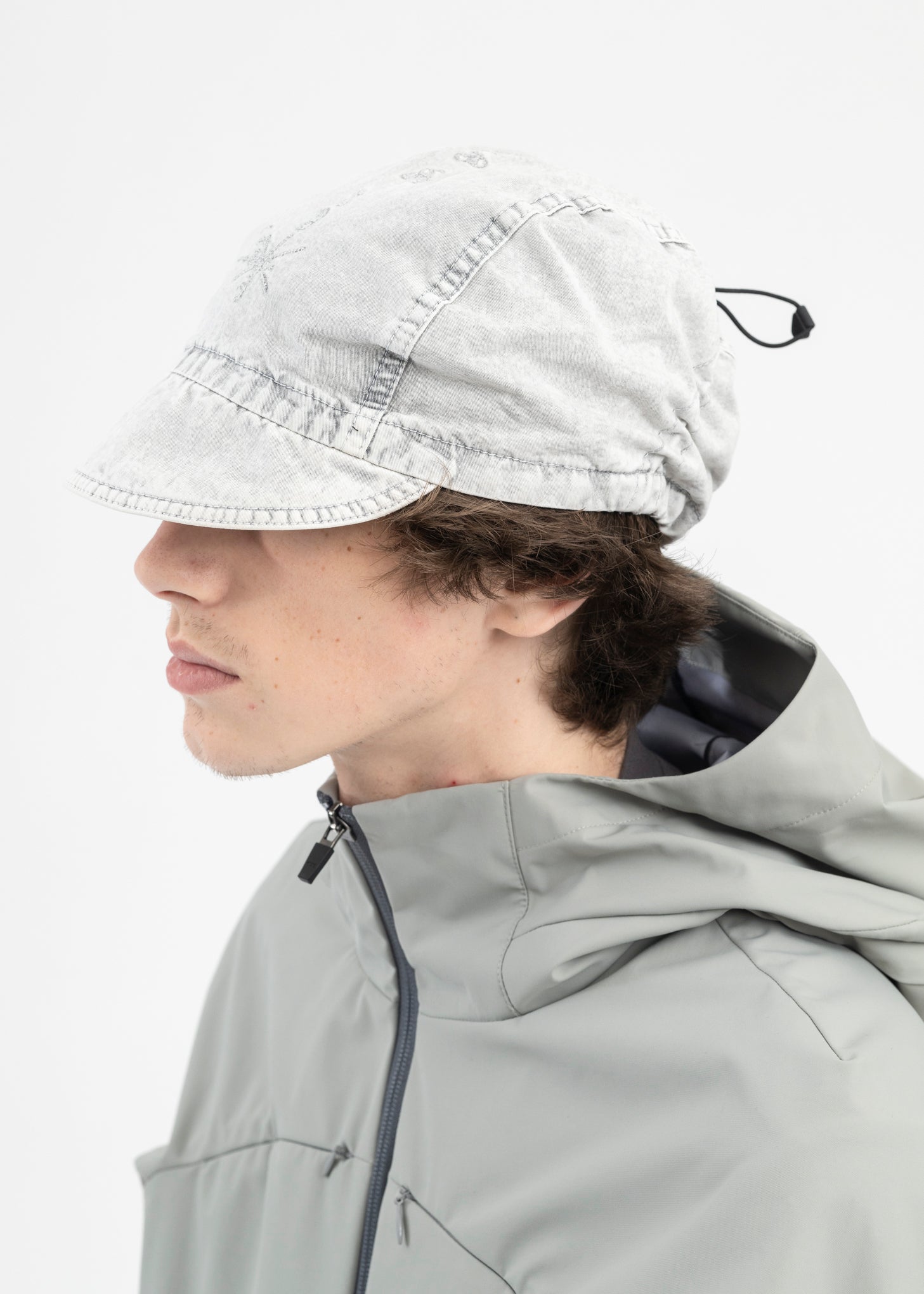 ICE BLUE SHIRRING CAP – 017 Shop