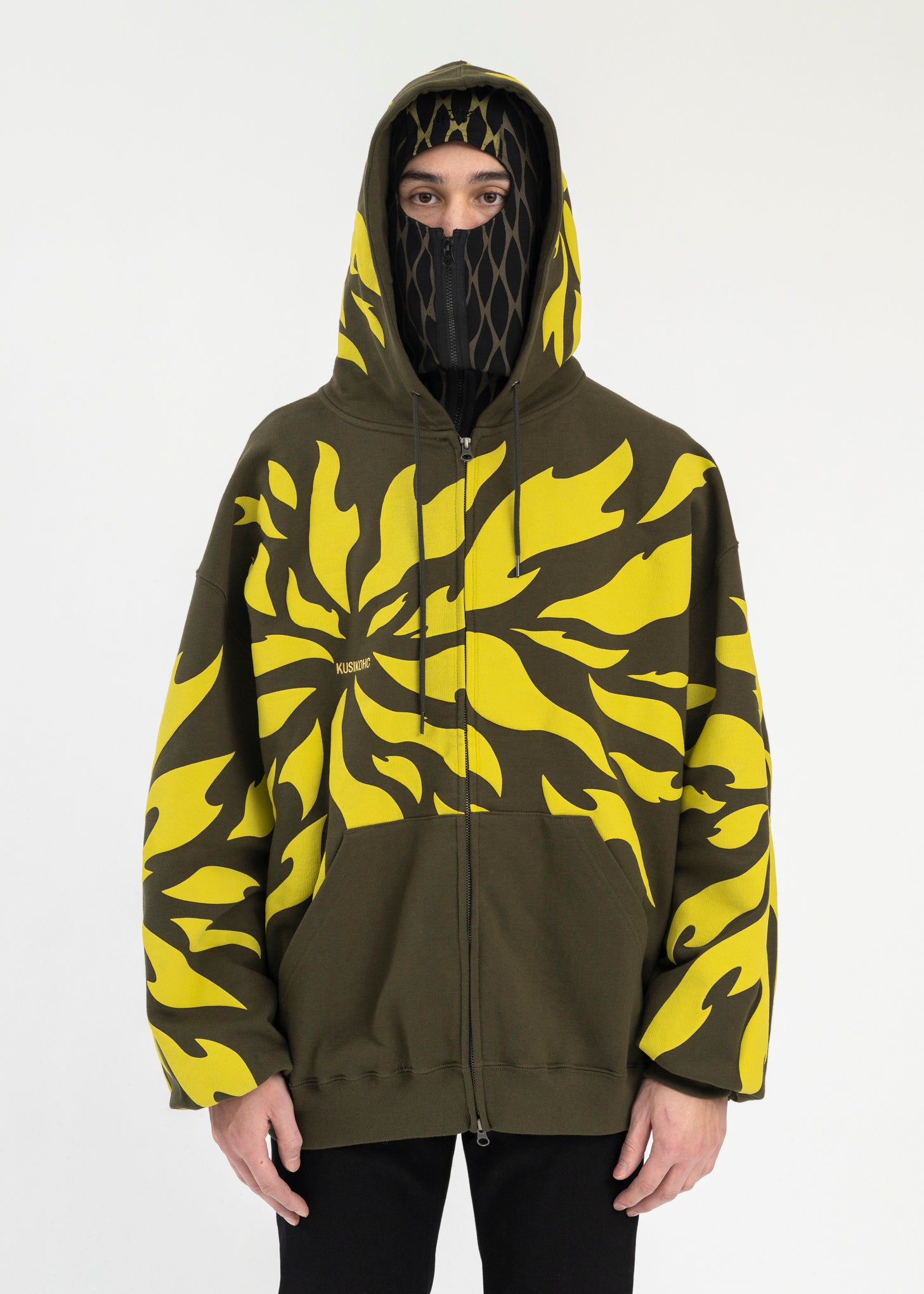 OLIVE FRAGMENT HOODIE – 017 Shop