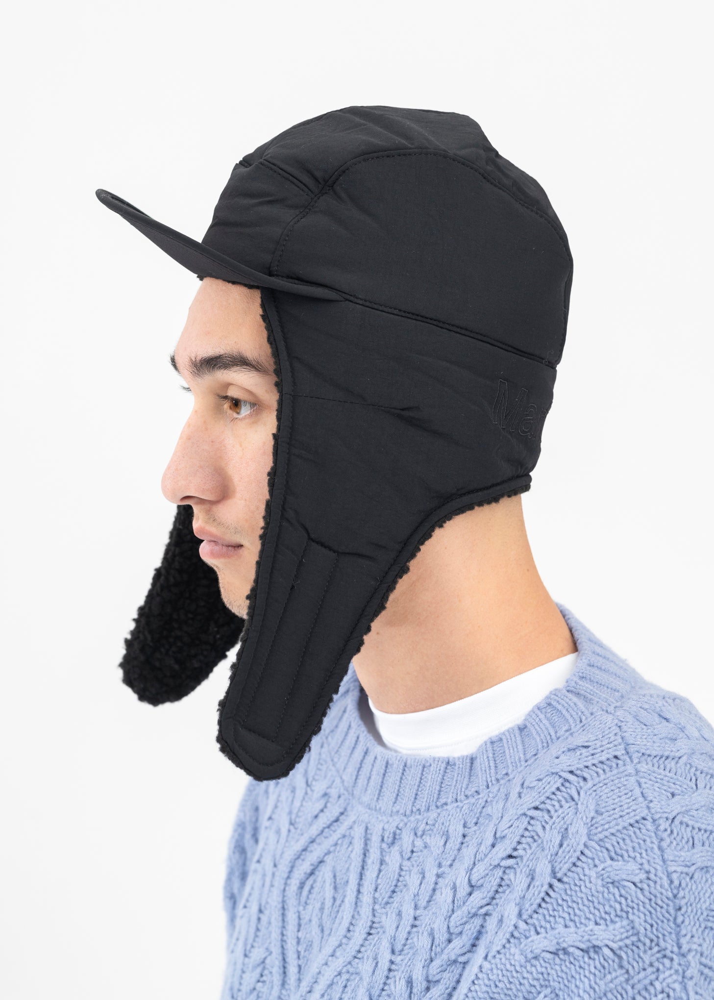 BLACK WINTER CAP – 017 Shop