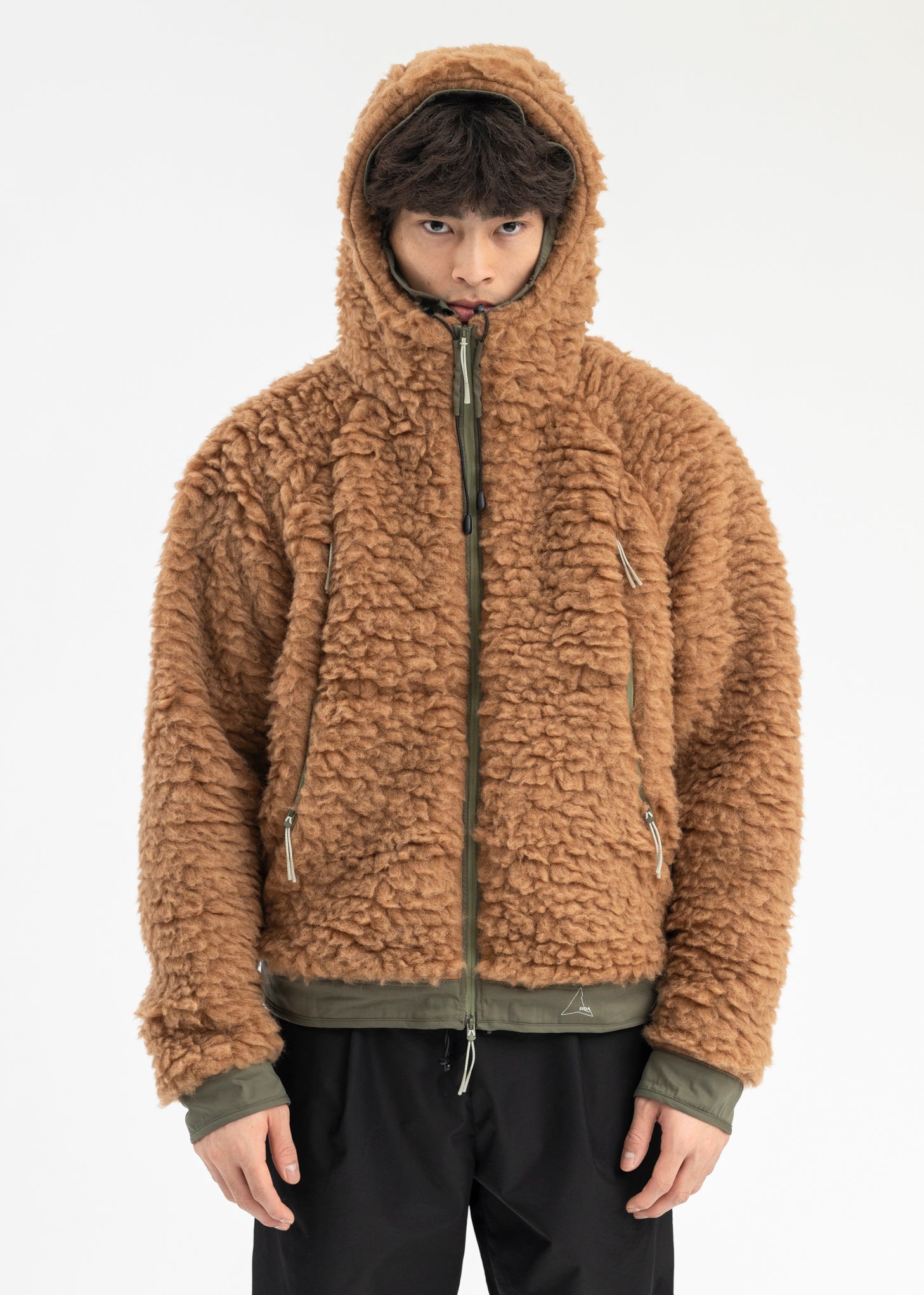 OLIVE HEAVY FURRY JACKET – 017 Shop