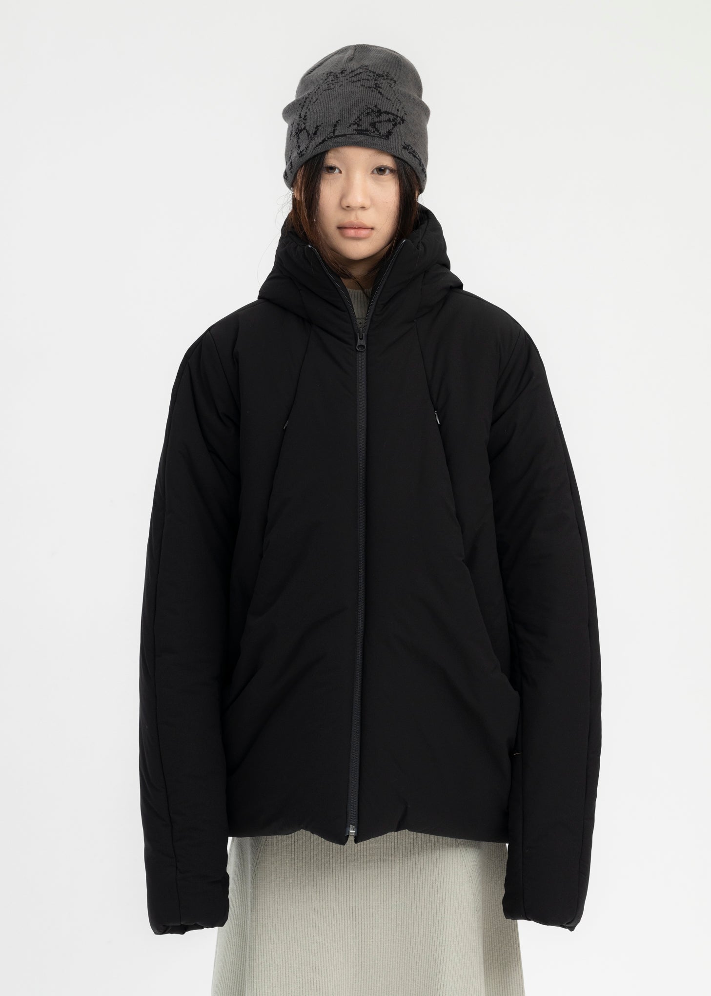 BLACK PUFFER JACKET – 017 Shop