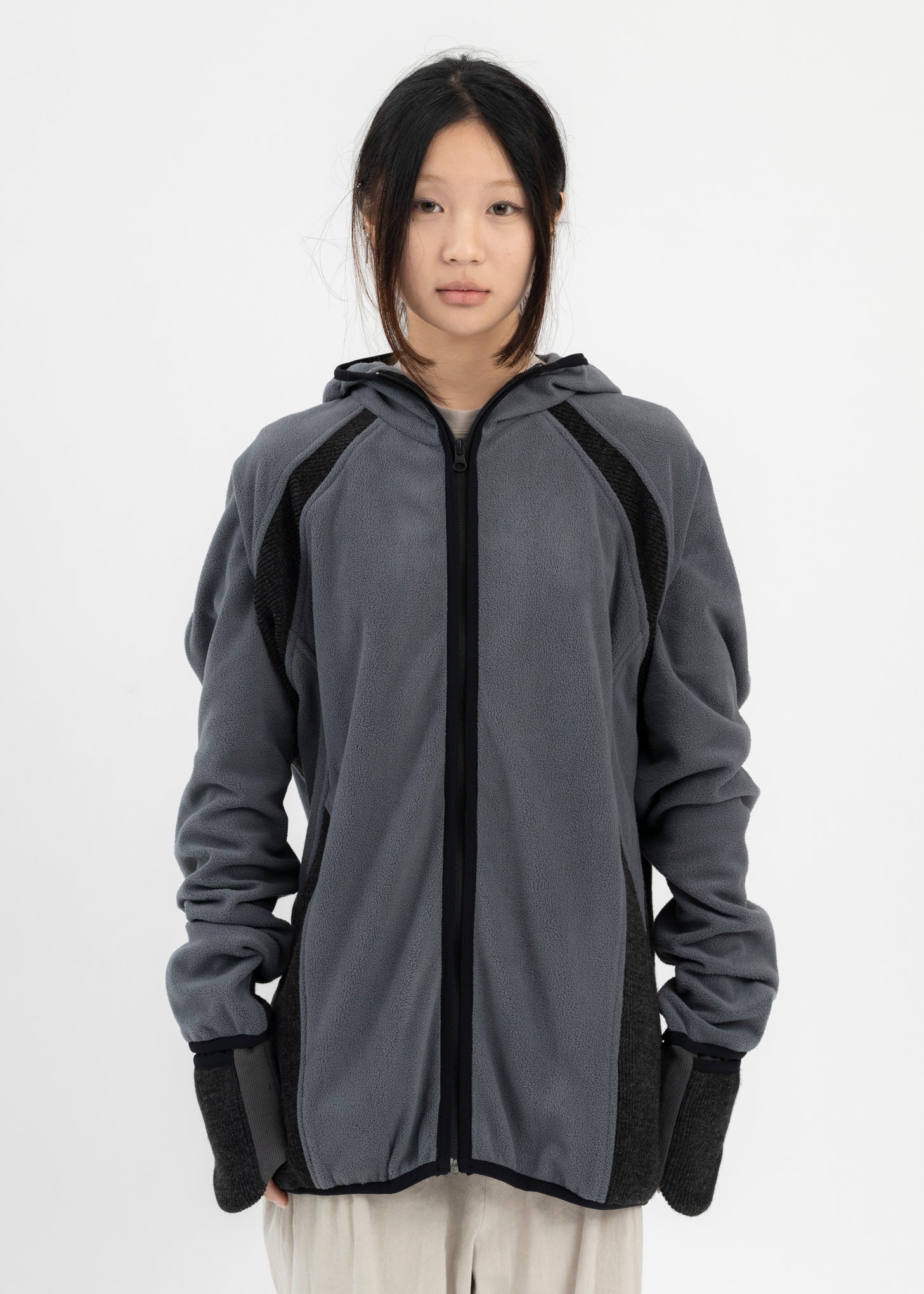FOLIAGE GREEN FLEECE JACKET – 017 Shop