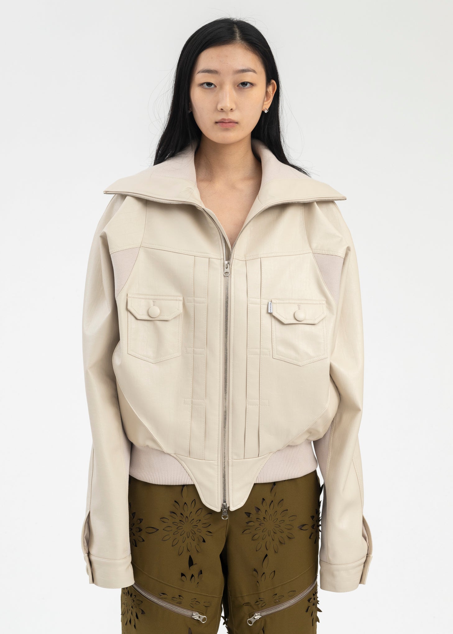 OFF WHITE POURPOINT JACKET – 017 Shop