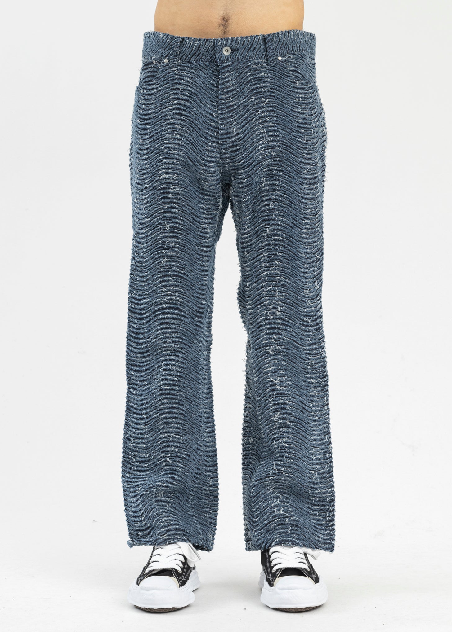 Blue Wave Denim Pants – 017 Shop