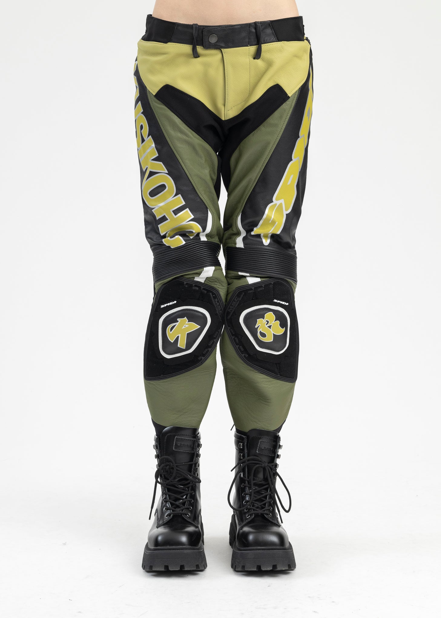 BLACK/DARK GREEN/WHITE KSK SPIDI BURN RIDER PANTS – 017 Shop