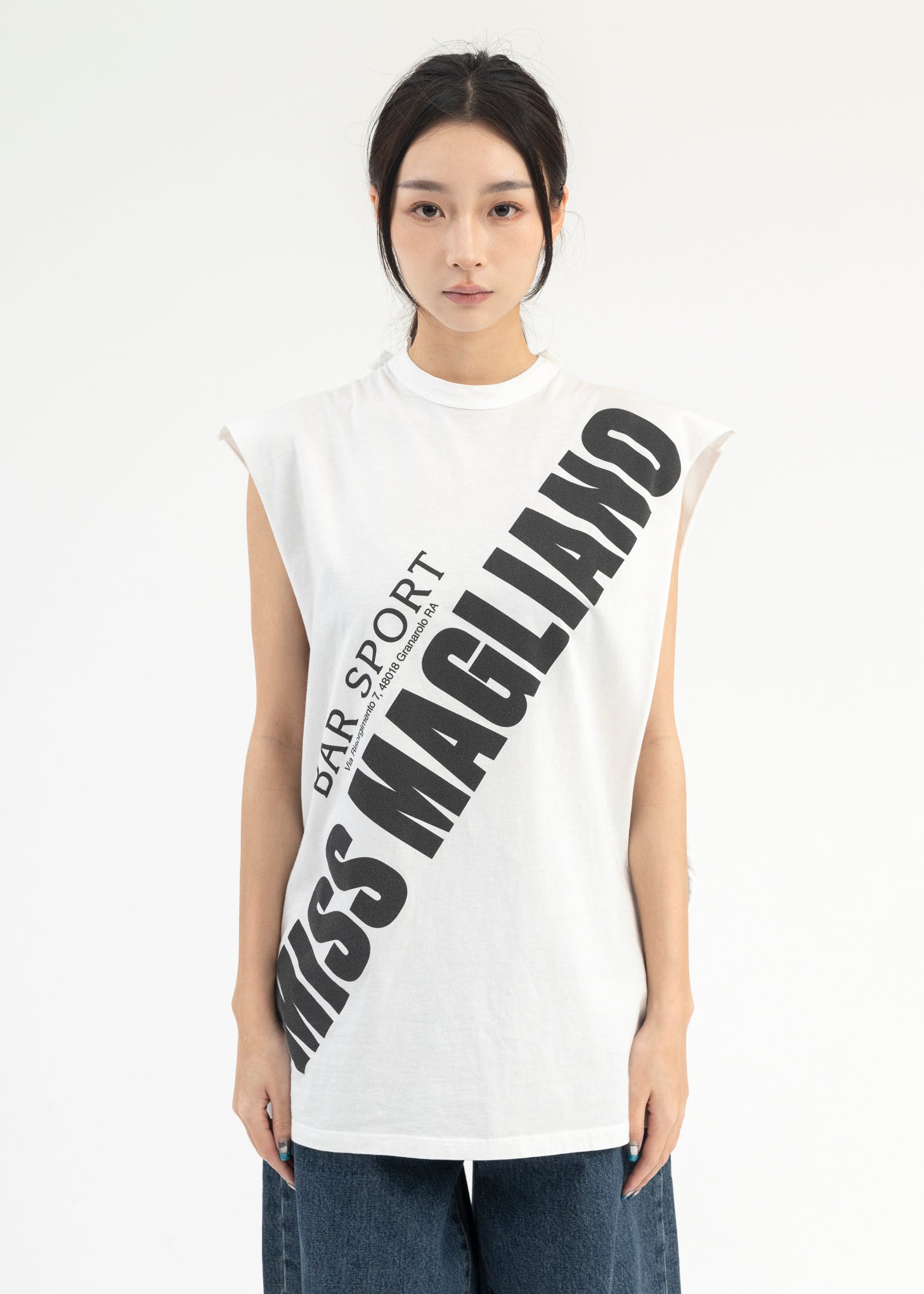 MERCH WHITE MISS MAGLIANO TANK TOP – 017 Shop
