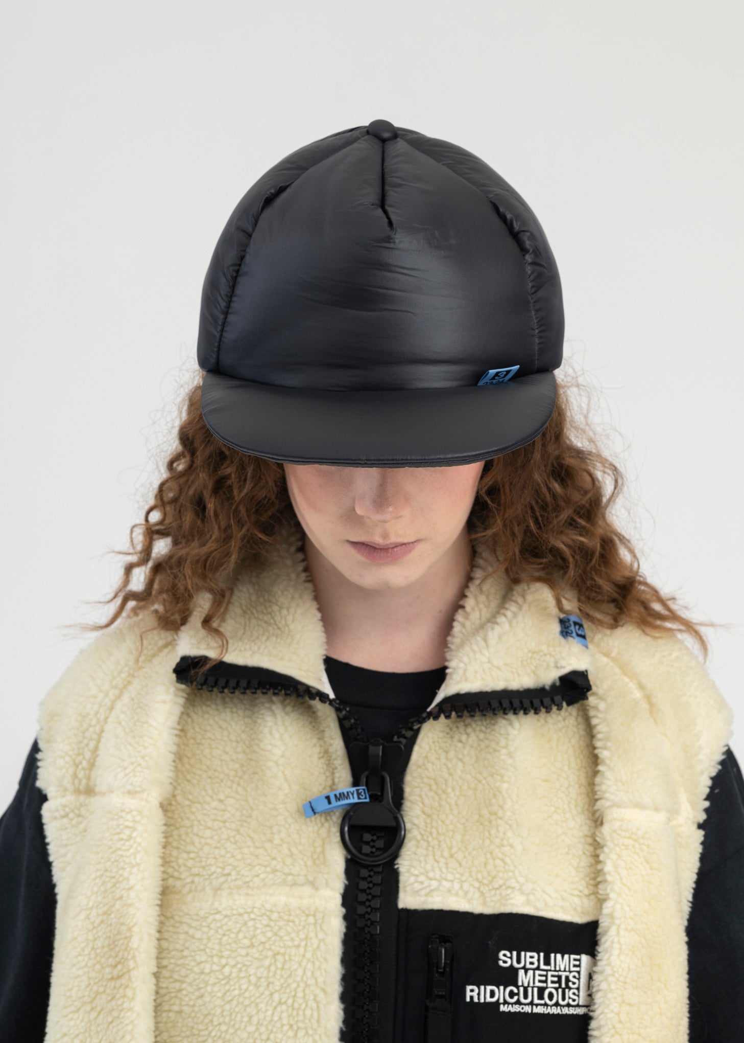 Black Puffer Cap – 017 Shop