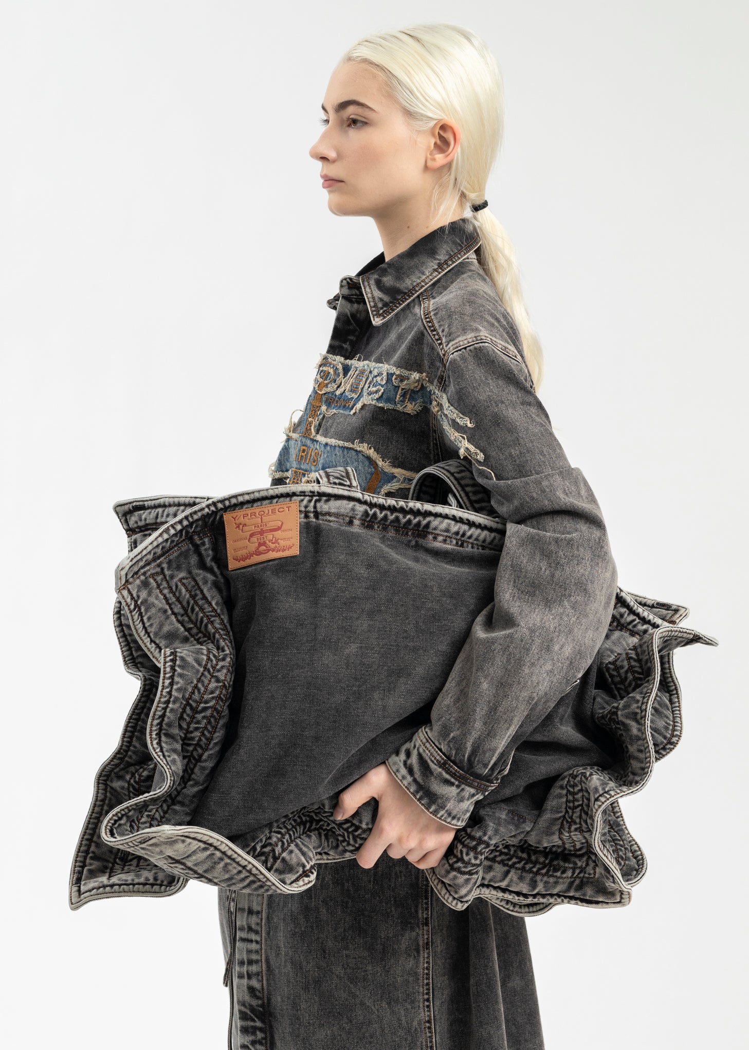 BLACK MAXI WIRE CABAS BAG – 017 Shop