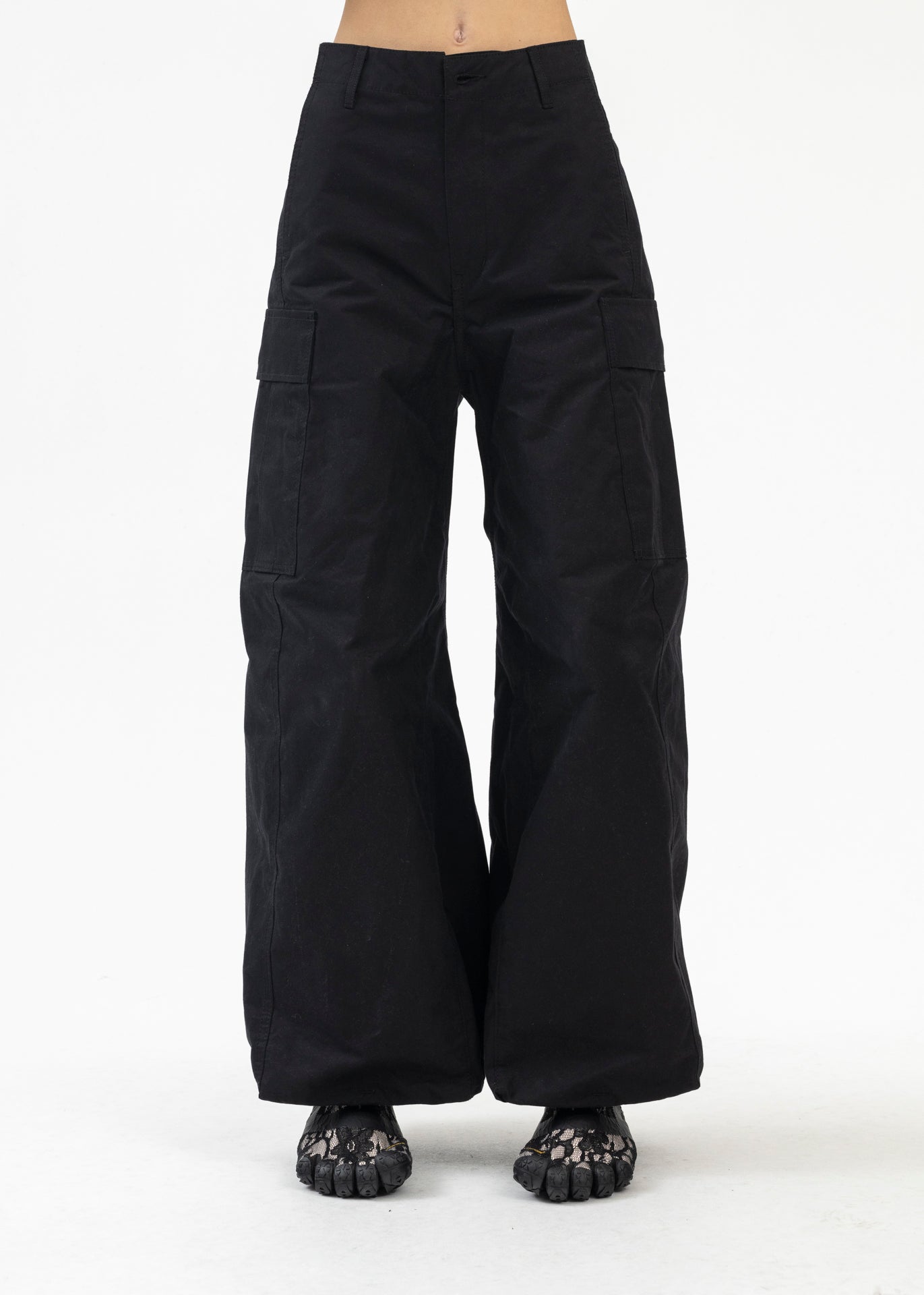 BLACK ROBOT LEGS CARGO PANTS – 017 Shop