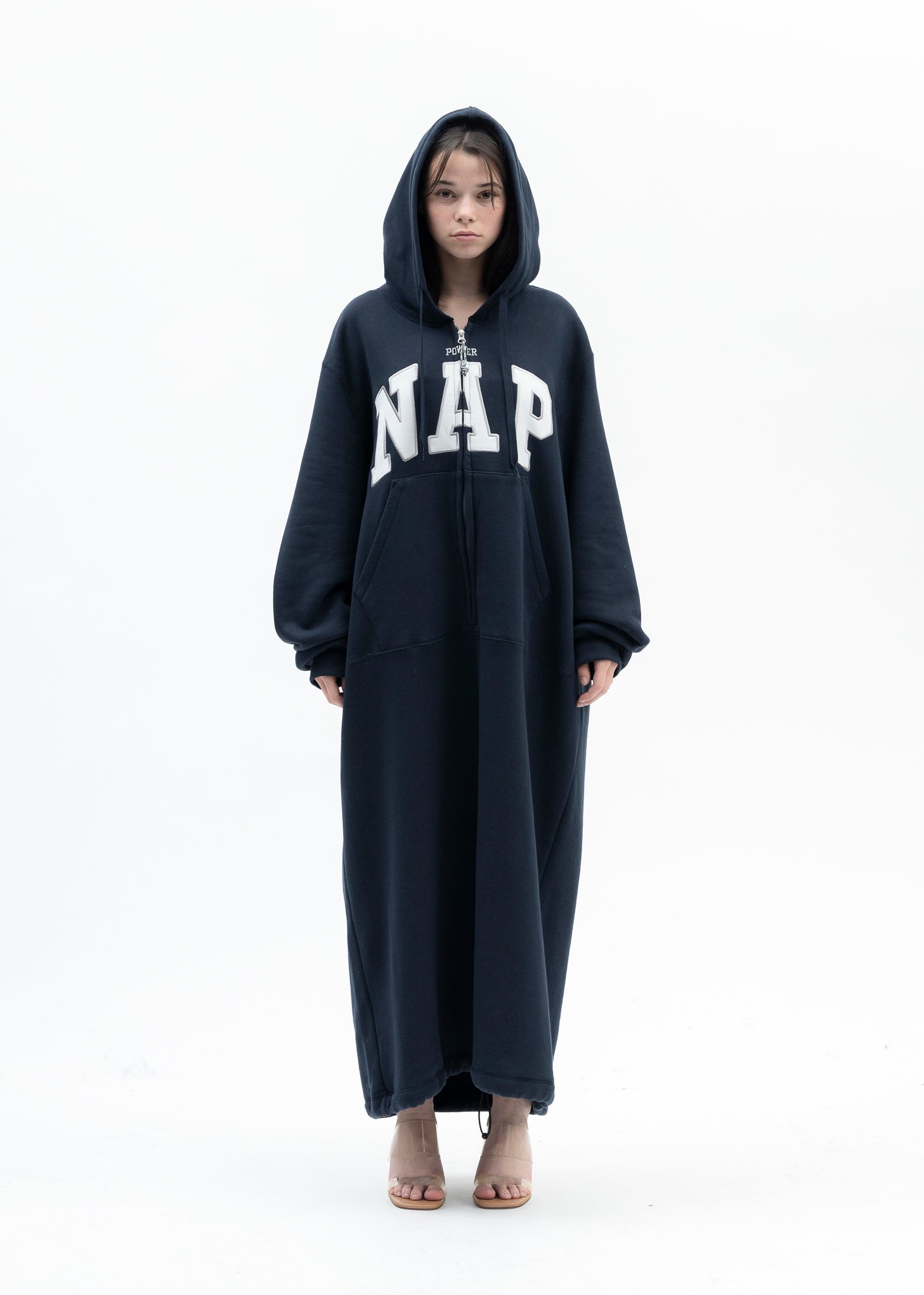 NAVY POWER NAP HOODIE – 017 Shop