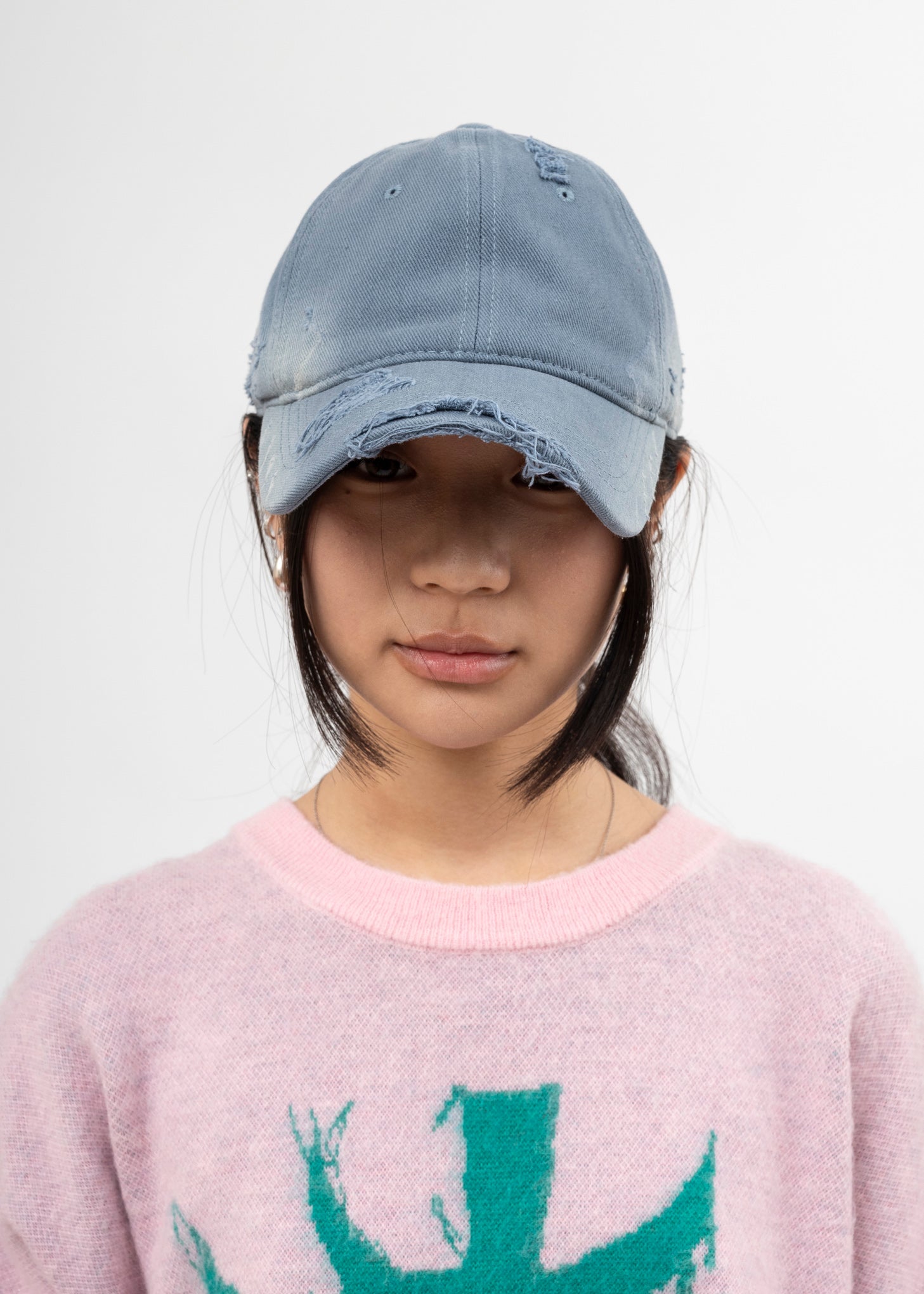 BLUE DISTRESS CAP – 017 Shop
