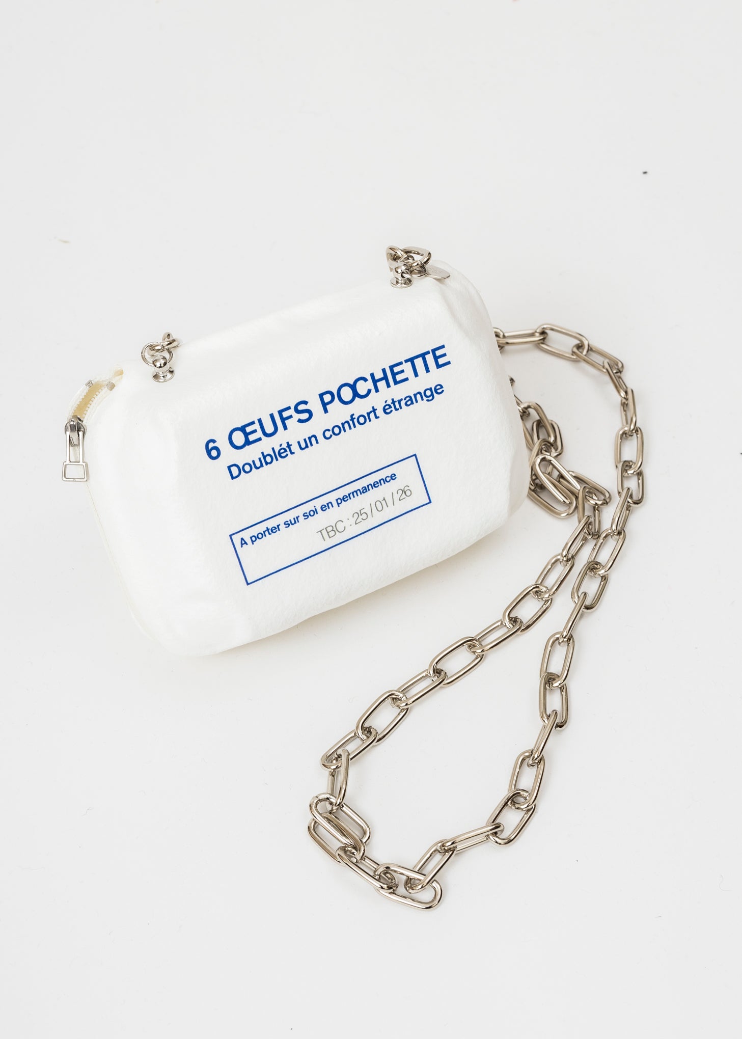 WHITE DOUBLET "EGG PACK" POUCH – 017 Shop