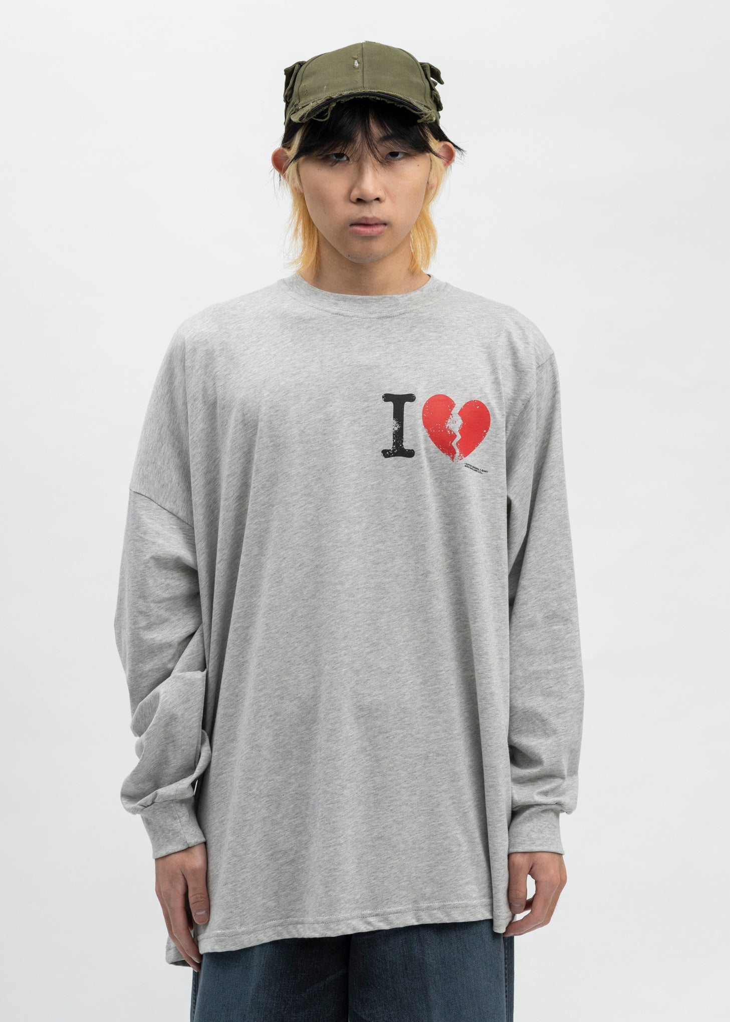 GREY I SUFFER LONG SLEEVE – 017 Shop