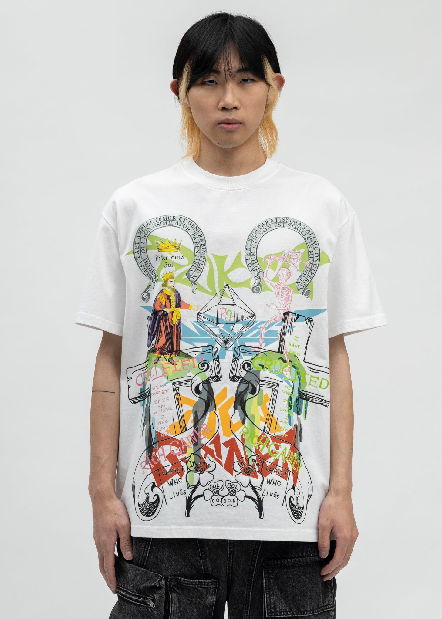 WHITE KING T-SHIRT – 017 Shop