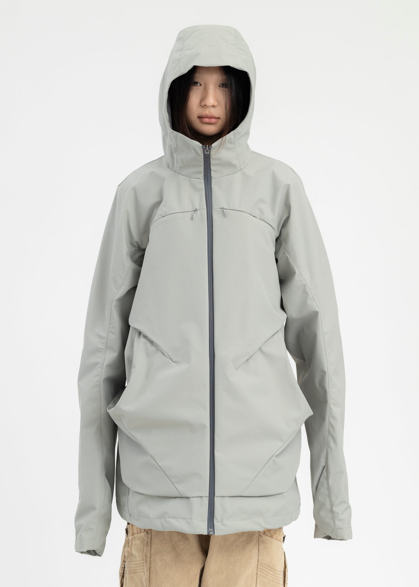 FRENCH GREY SHELL JACKET – 017 Shop