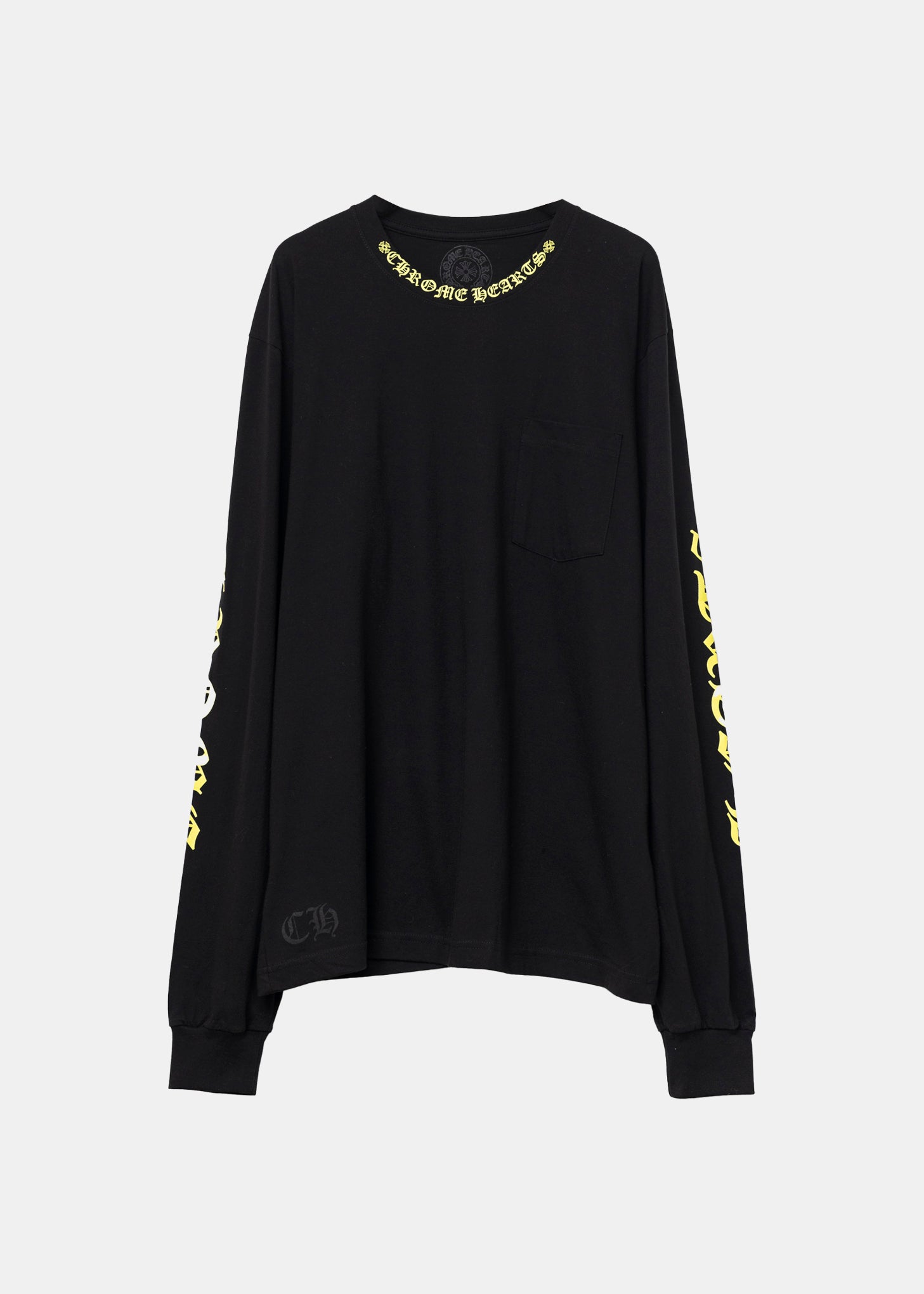 Black Neon Neck Script LongSleeves – 017 Shop