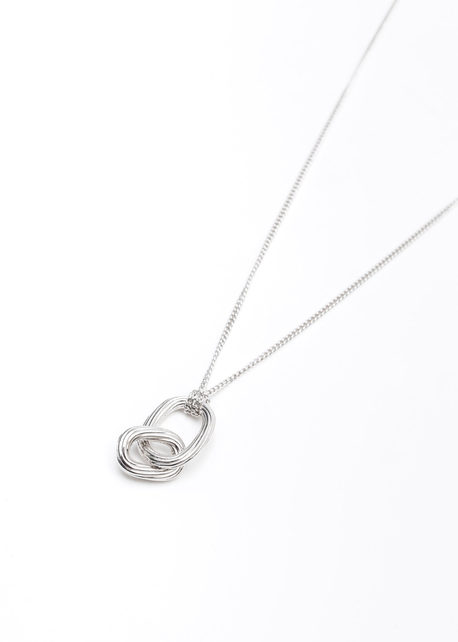 Silver Link Necklace – 017 Shop