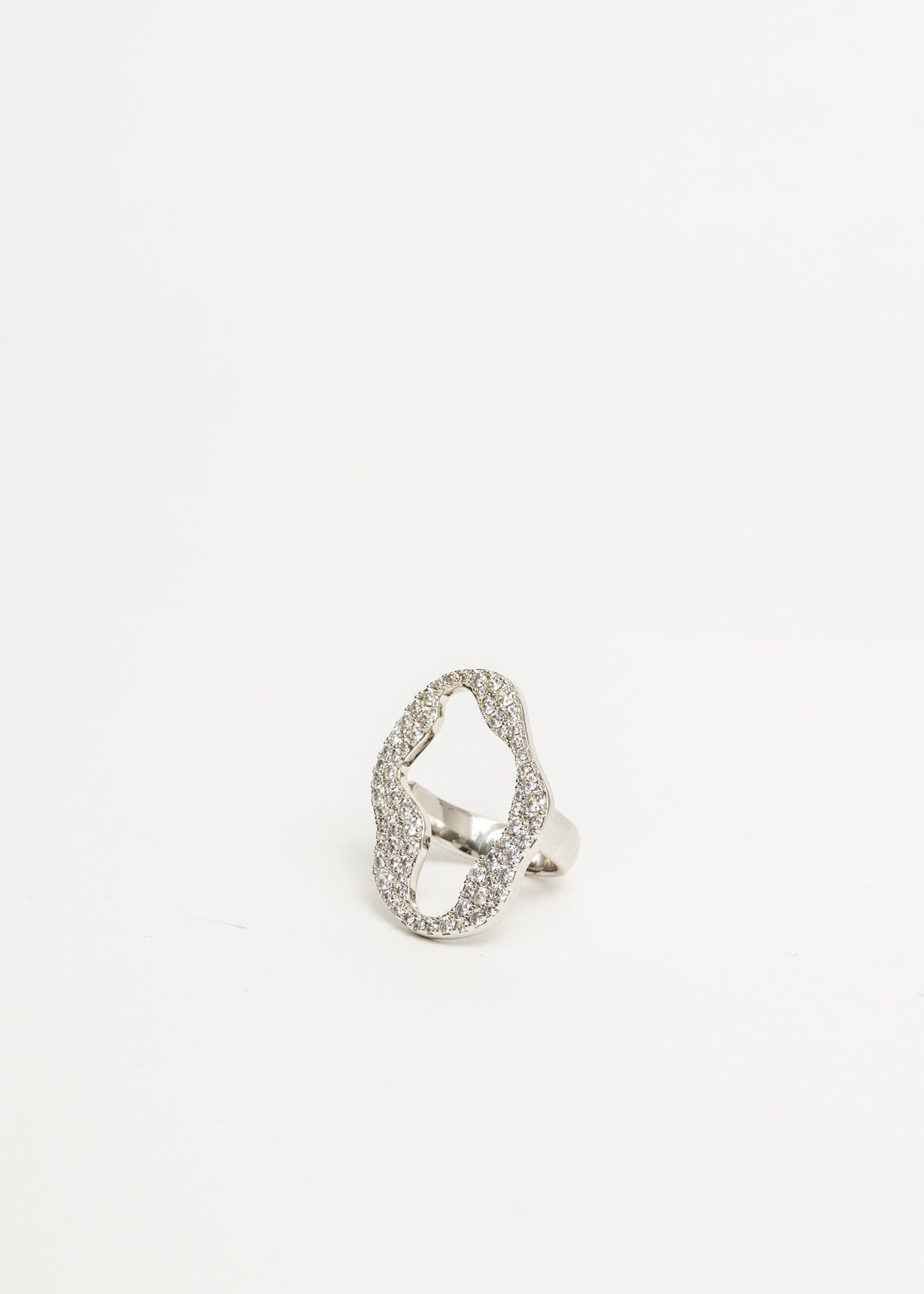 White Gold Cell Division Ring – 017 Shop
